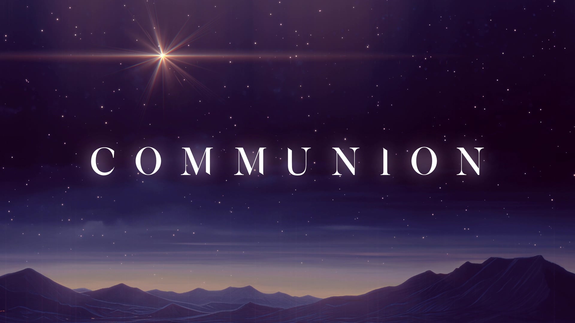 Epiphany Wonder Communion Motion | Shift Worship