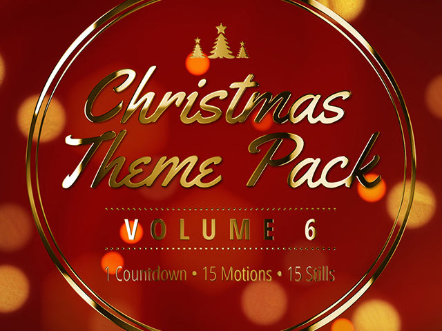 Christmas Theme Pack Volume 6 Collection | Shift Worship