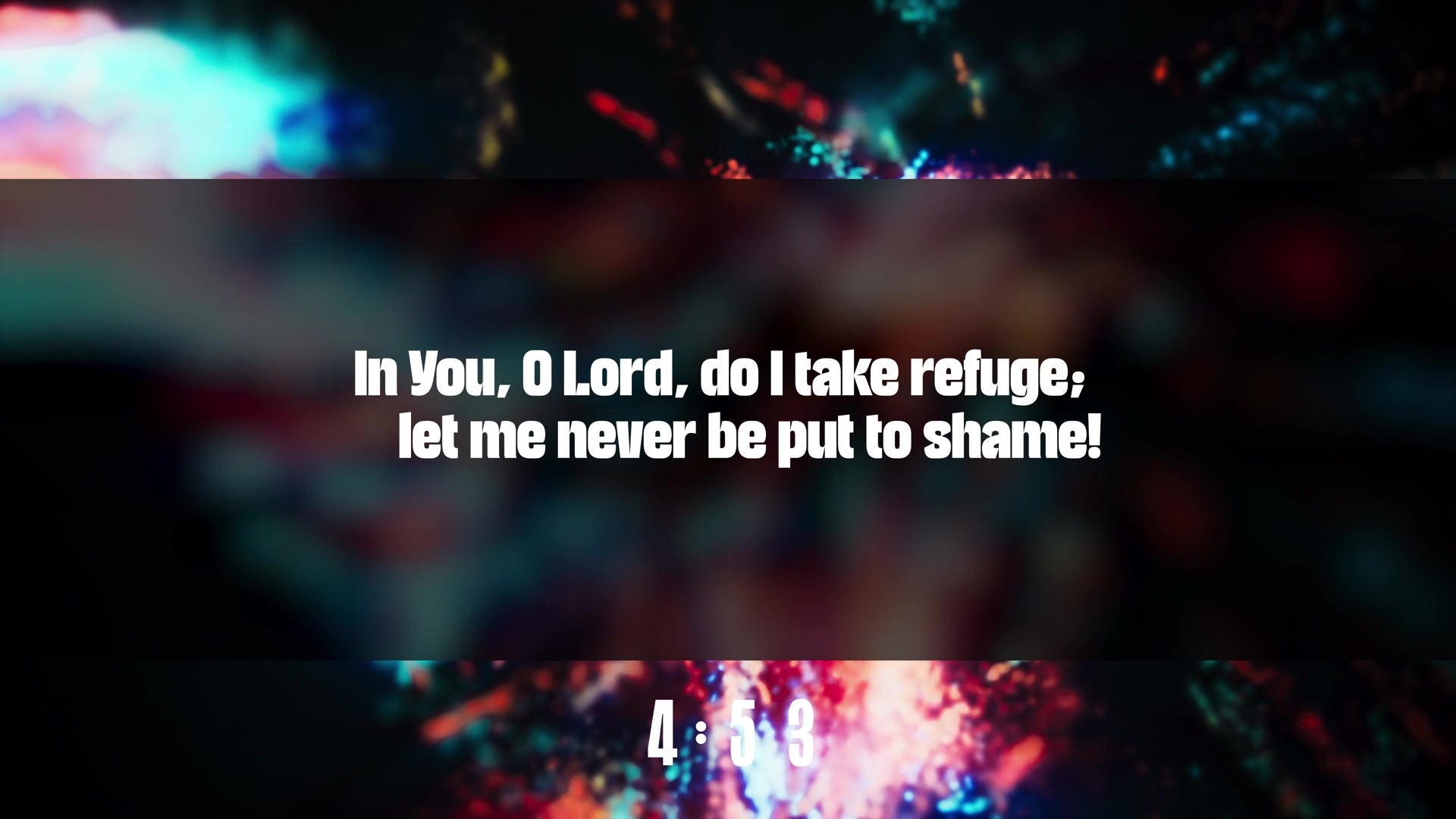 Glow Shower Scripture Countdown | Countdown | – Shift Worship