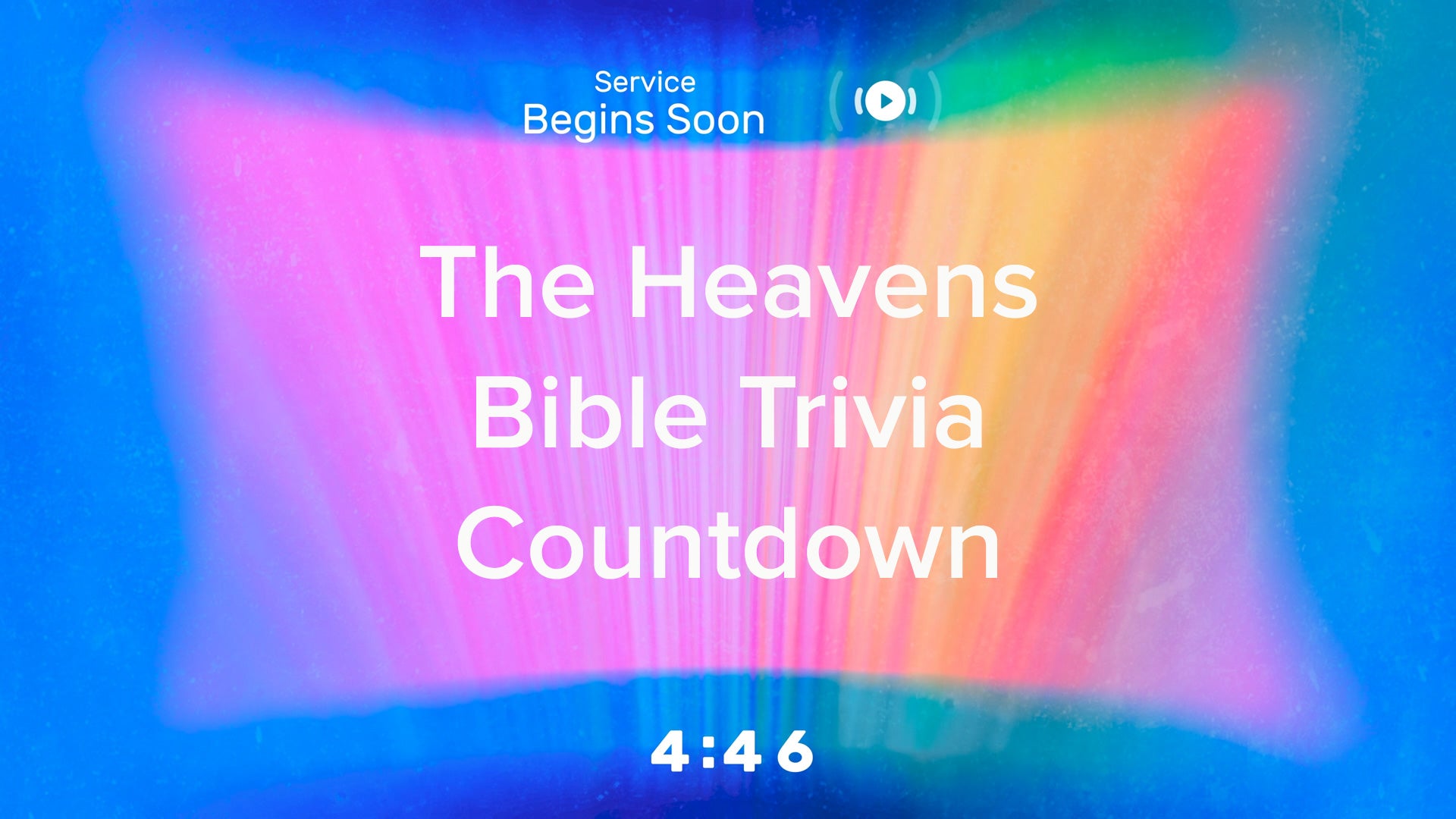 Chromatic Light Trivia Countdown Video | Shift Worship