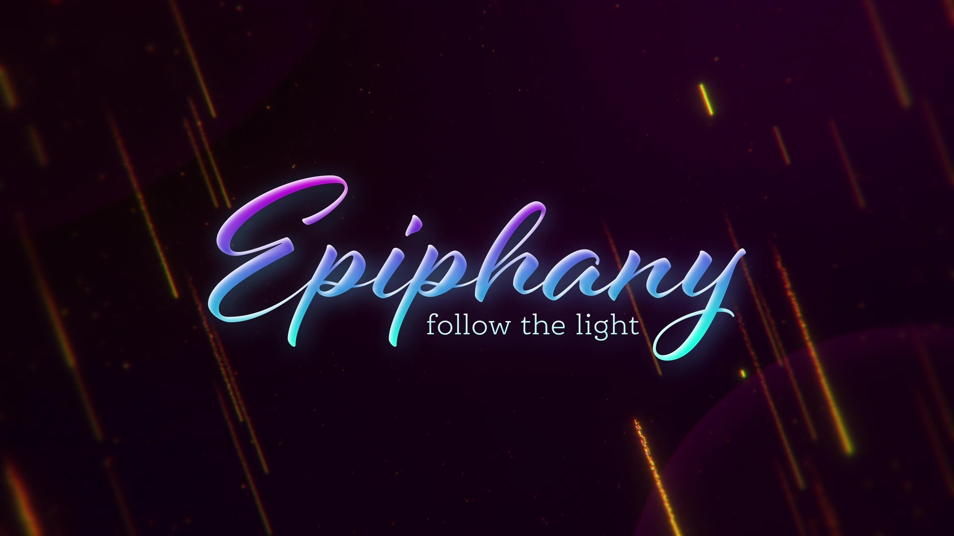 Epiphany Streaks Title Motion | Shift Worship