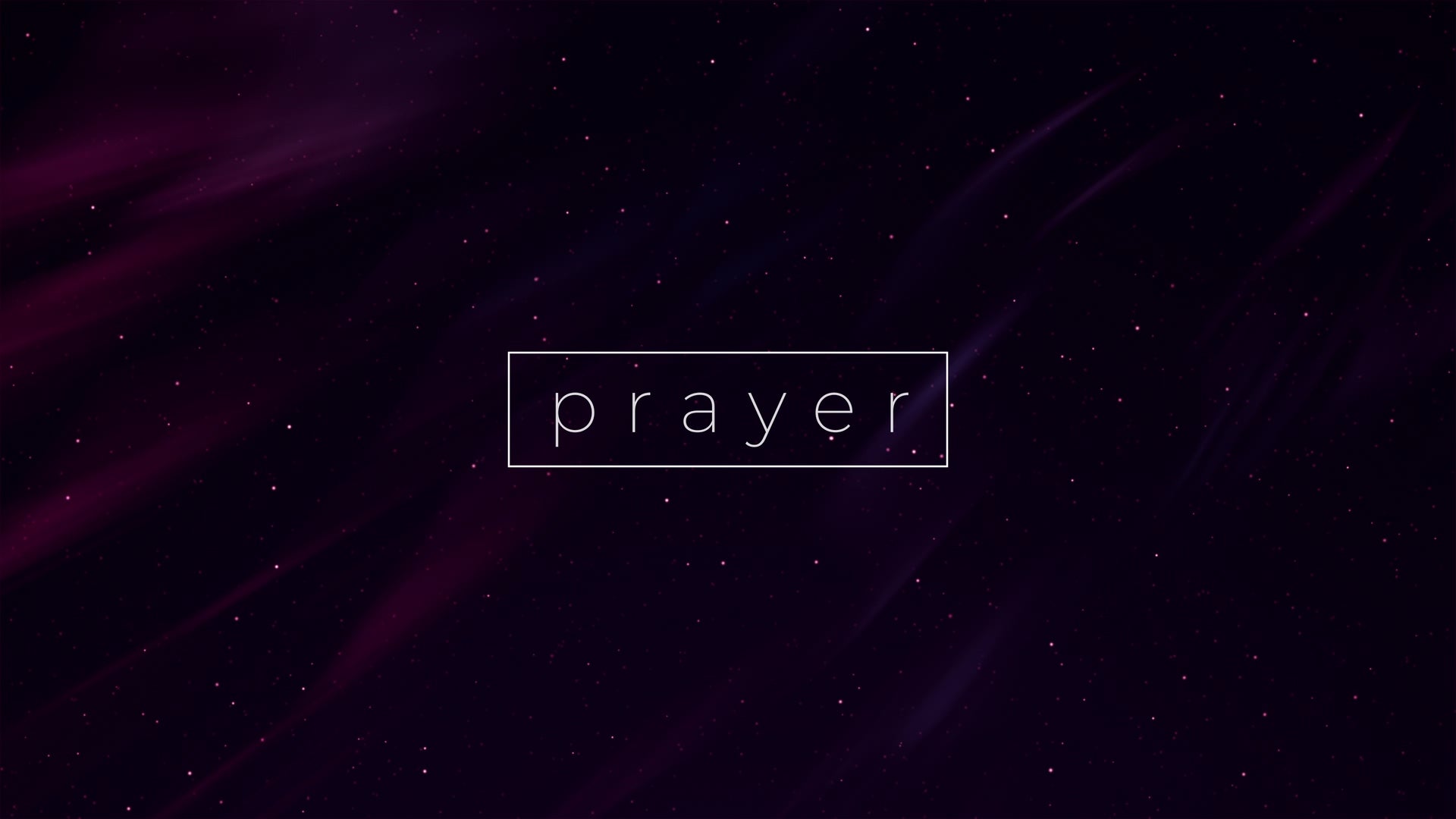 Starry Night Prayer Still | Shift Worship