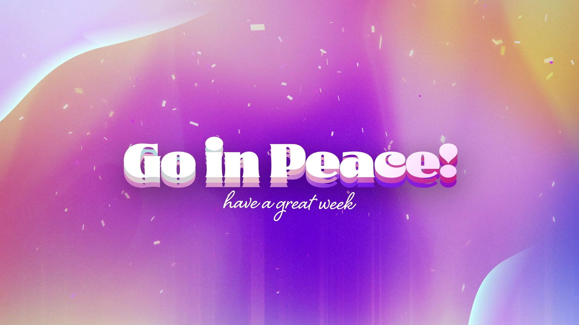 Superbright Celebration Exit Motion | Shift Worship