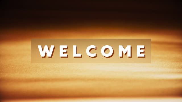 Glass Bokeh Welcome | Motion | – Shift Worship