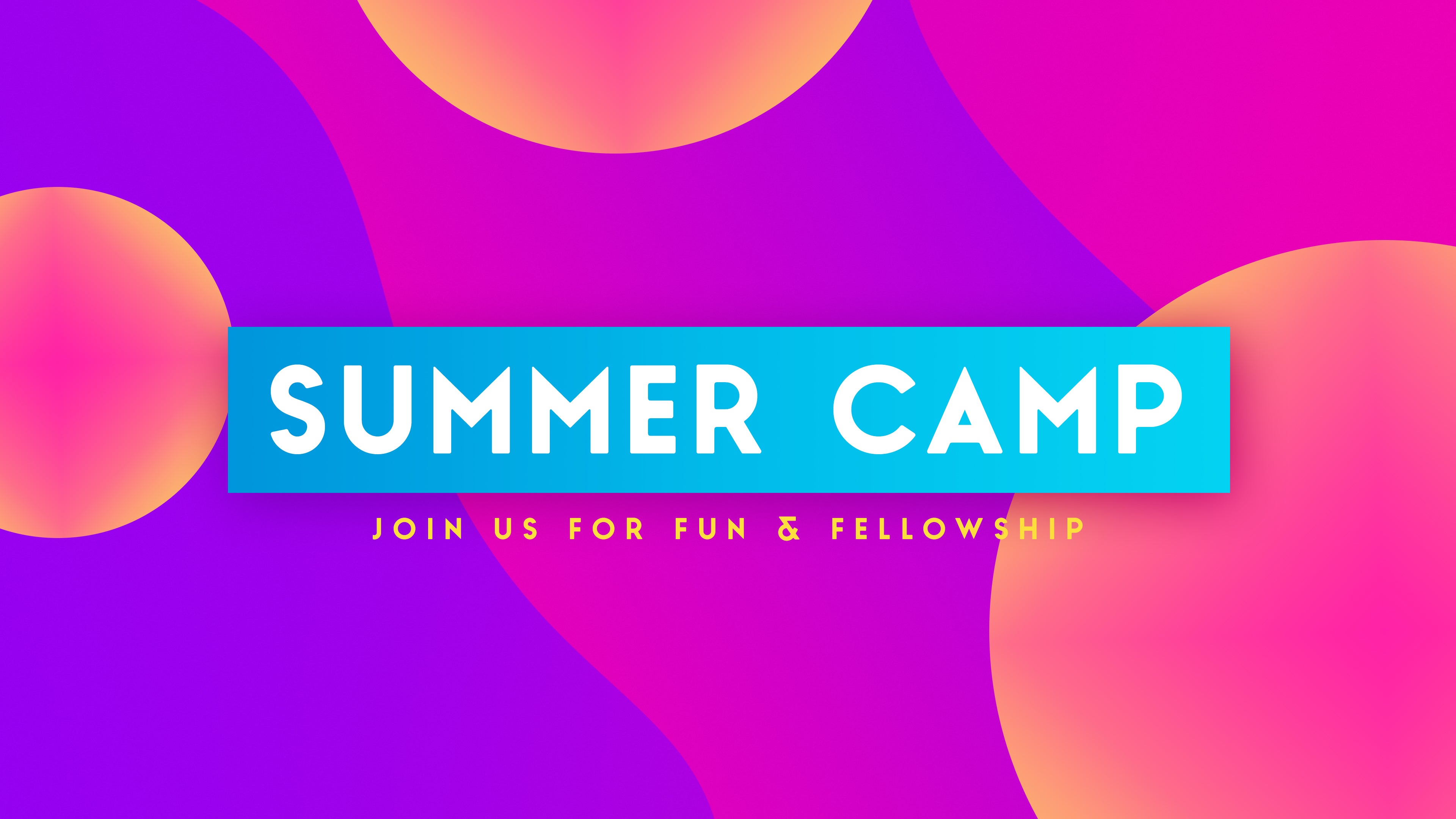 Vibrant Gradient Sermon Title | Shift Worship