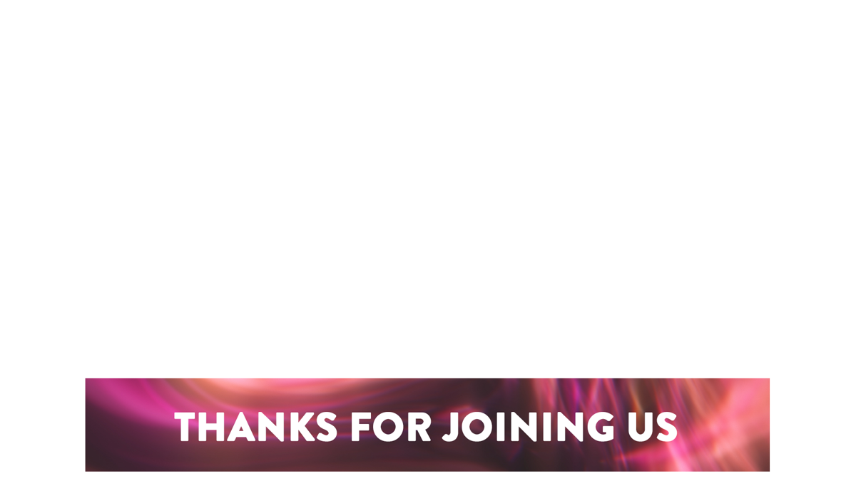Flux Lower Third Thanks For Joining Us Transparency | Transparent Text ...