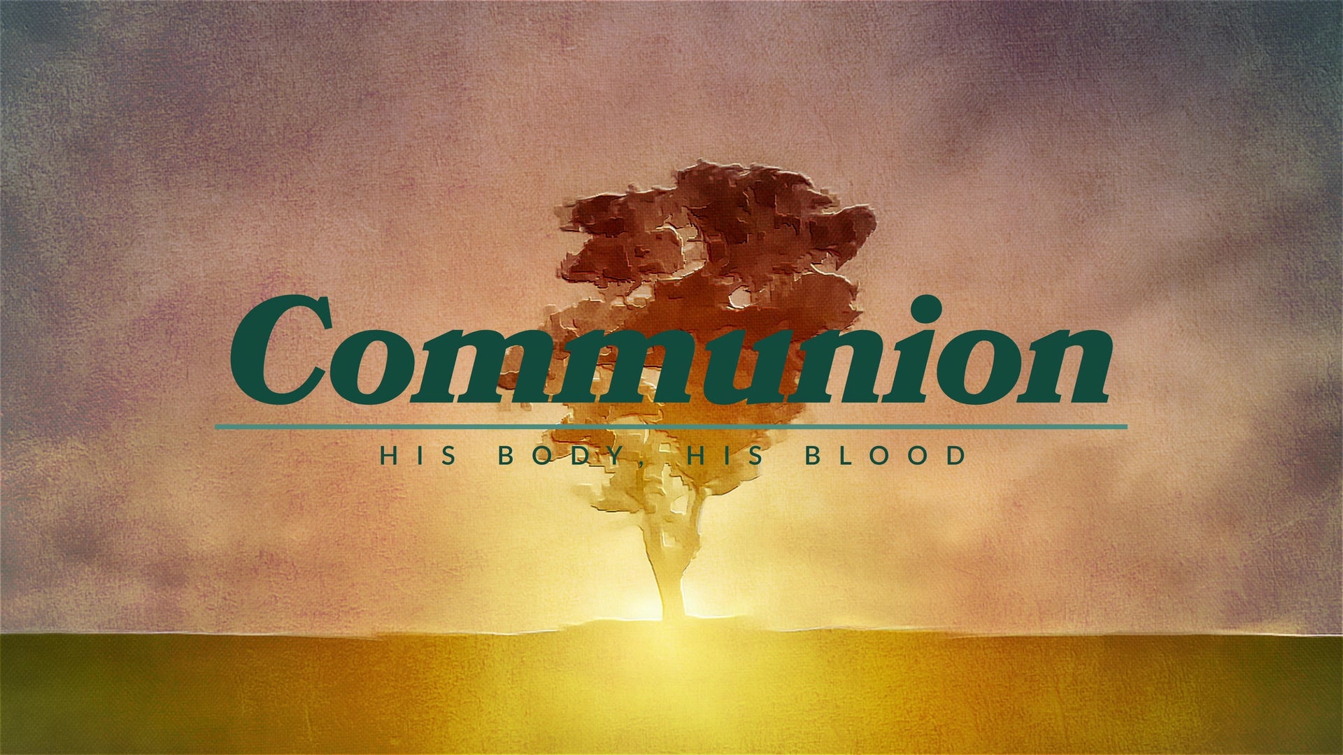 Painted Nature Communion Still | Shift Worship