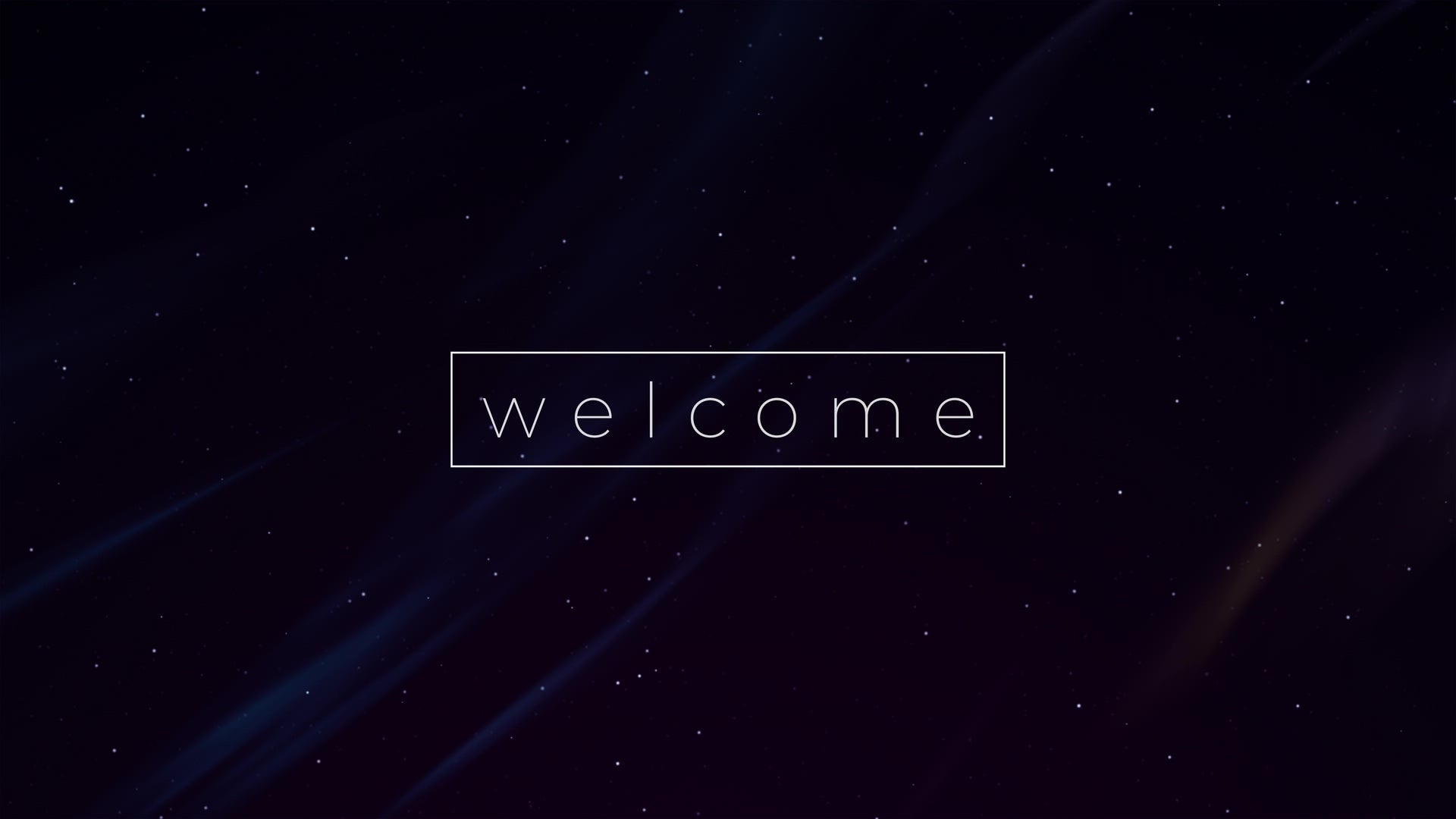 Starry Night Welcome Still | Shift Worship