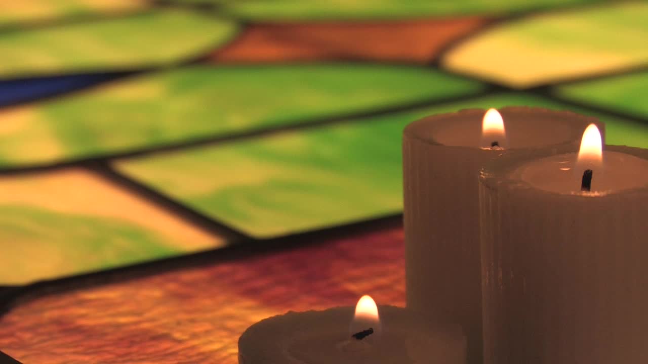 Stained Glass Candle Motion | Shift Worship
