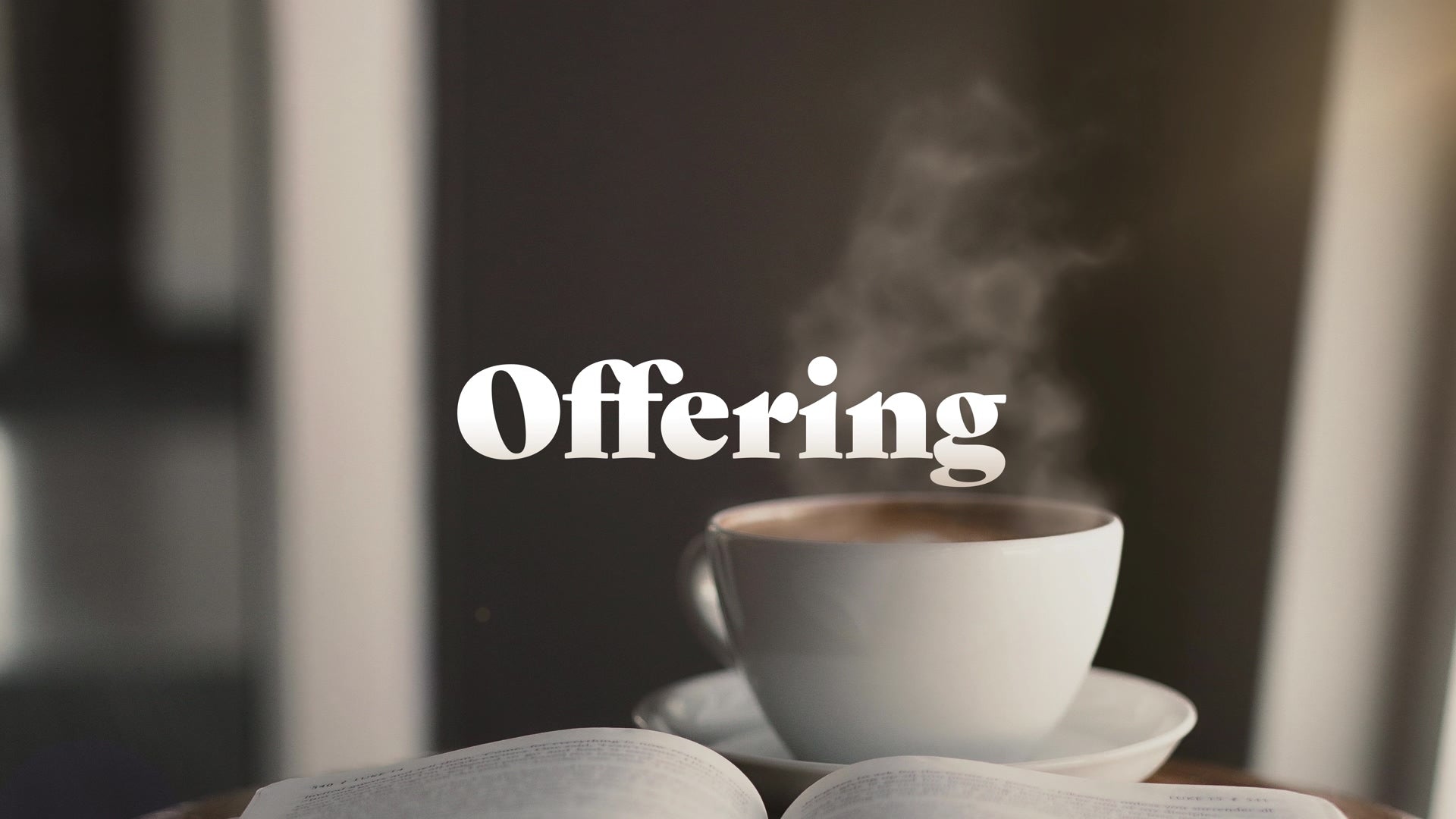 Morning Coffee Offering Still | Shift Worship