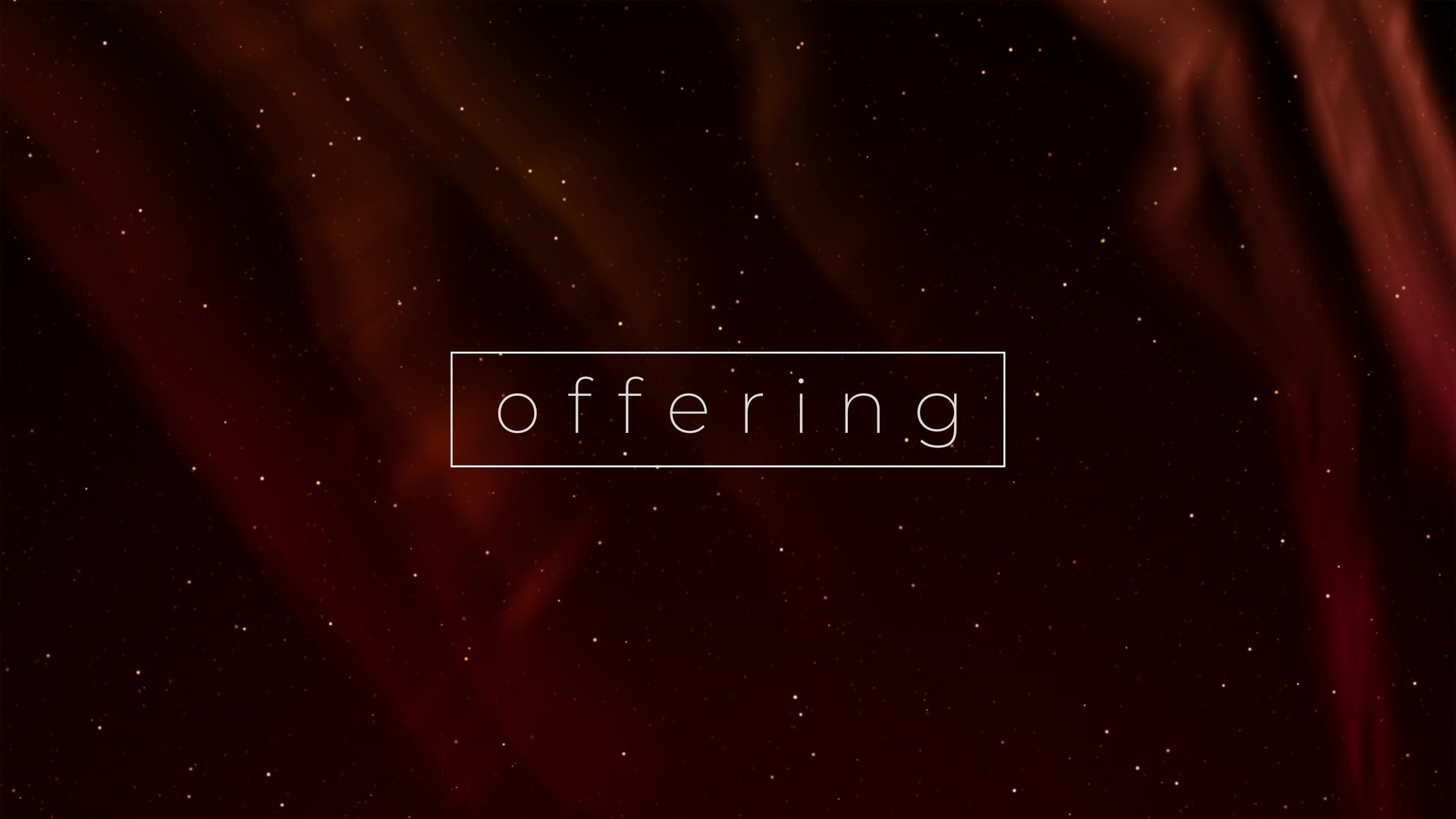 Starry Night Offering Still | Shift Worship