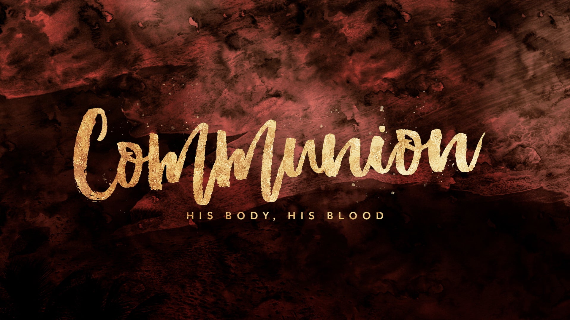 Dark Textures Communion Still | Shift Worship