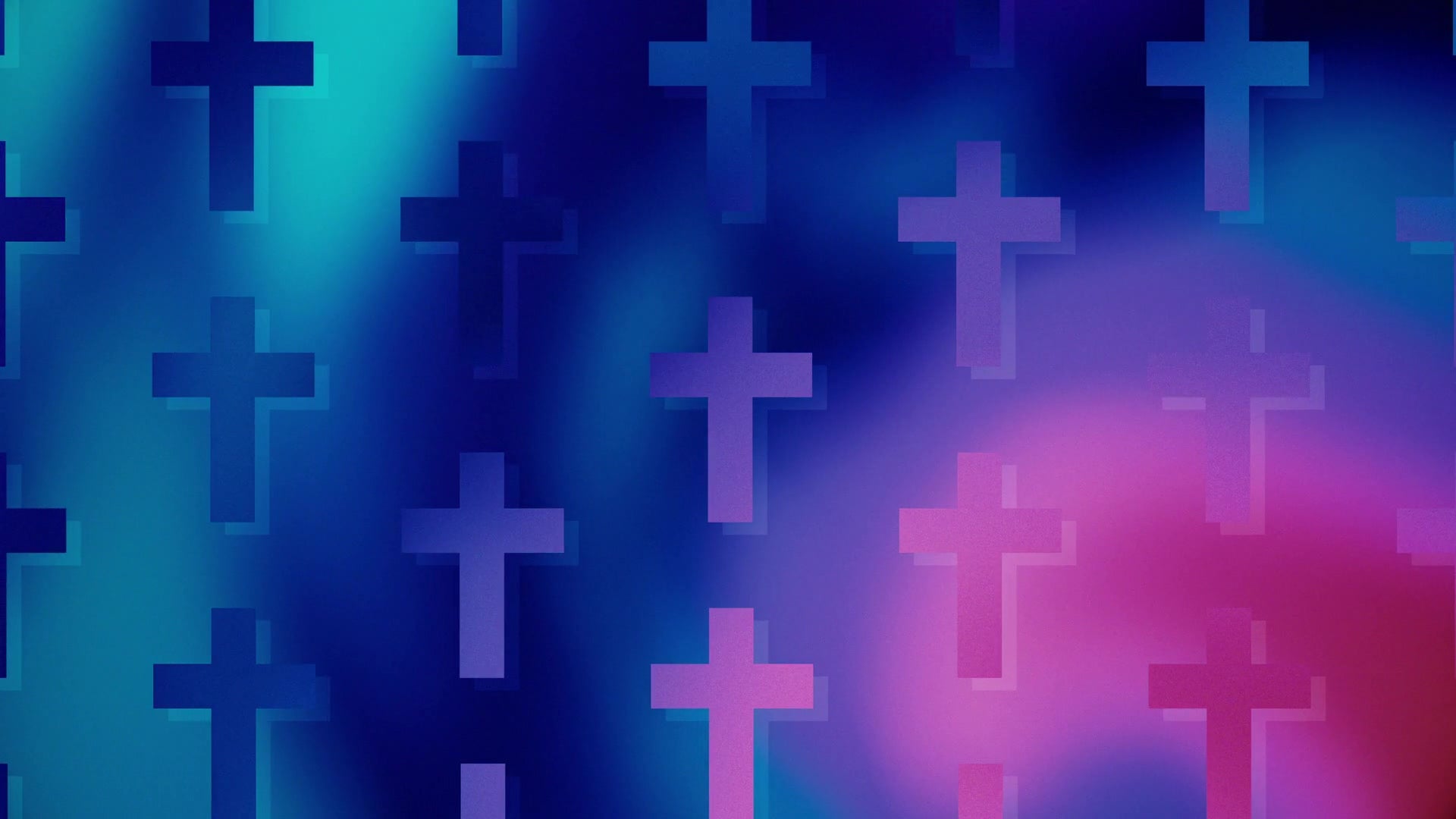 Color Cross Blue Alt Still | Shift Worship