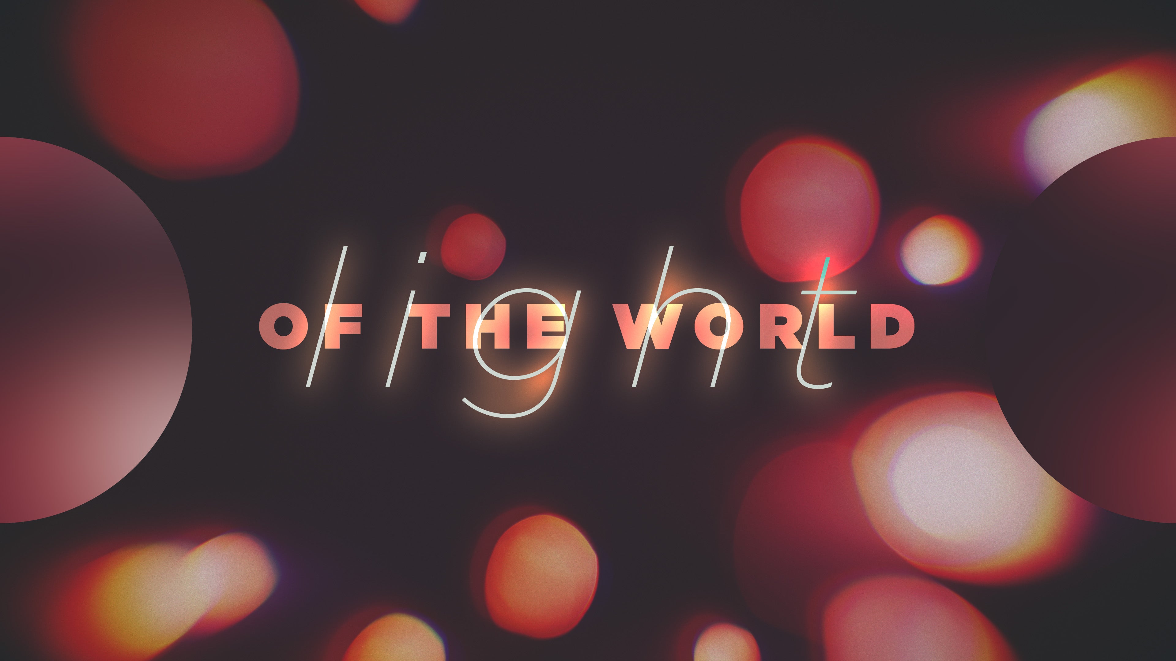 Blissful Bokeh Titles | Sermon Title | – Shift Worship