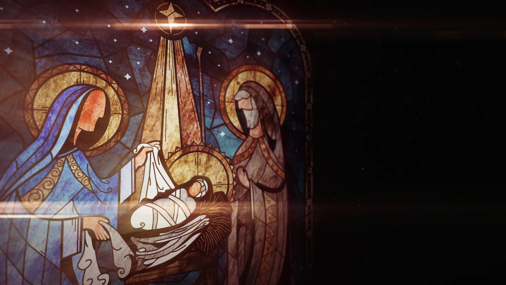 Nativity Glass Nativity Motion | Shift Worship
