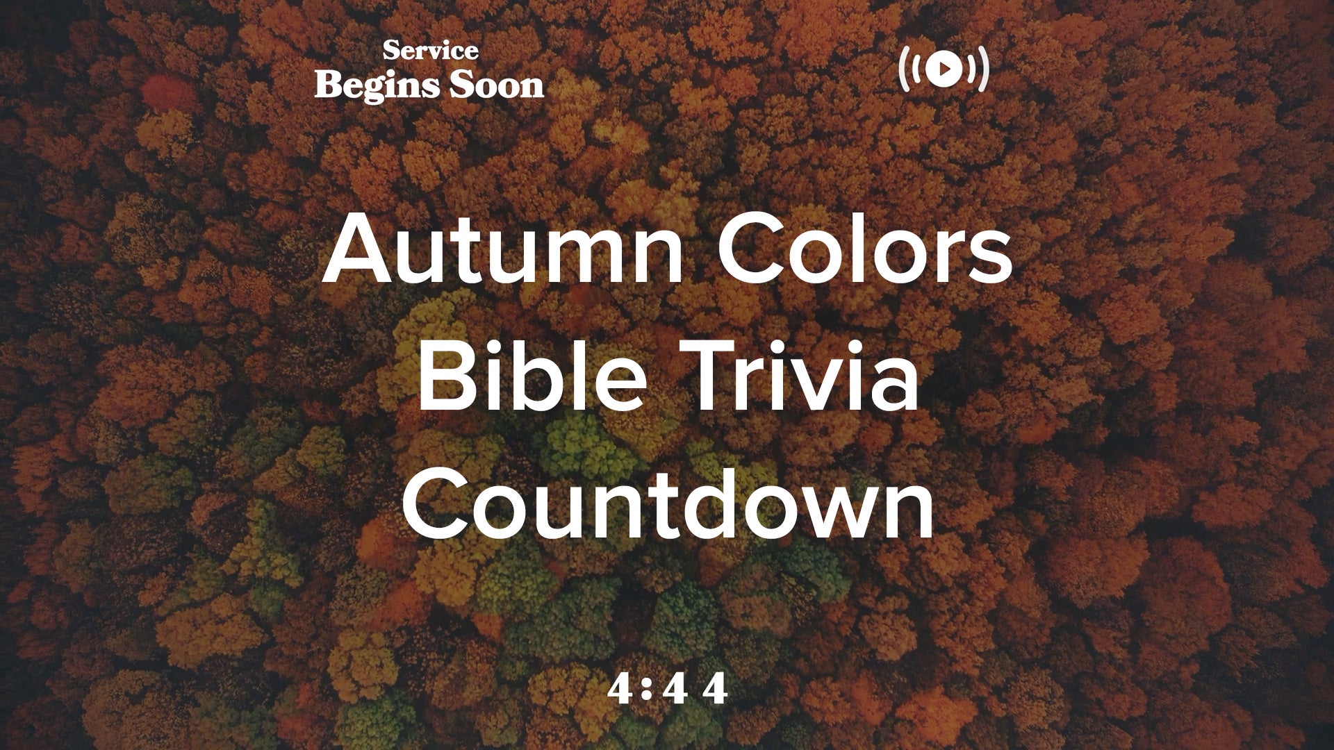 Autumn Colors Trivia Countdown Video | Shift Worship
