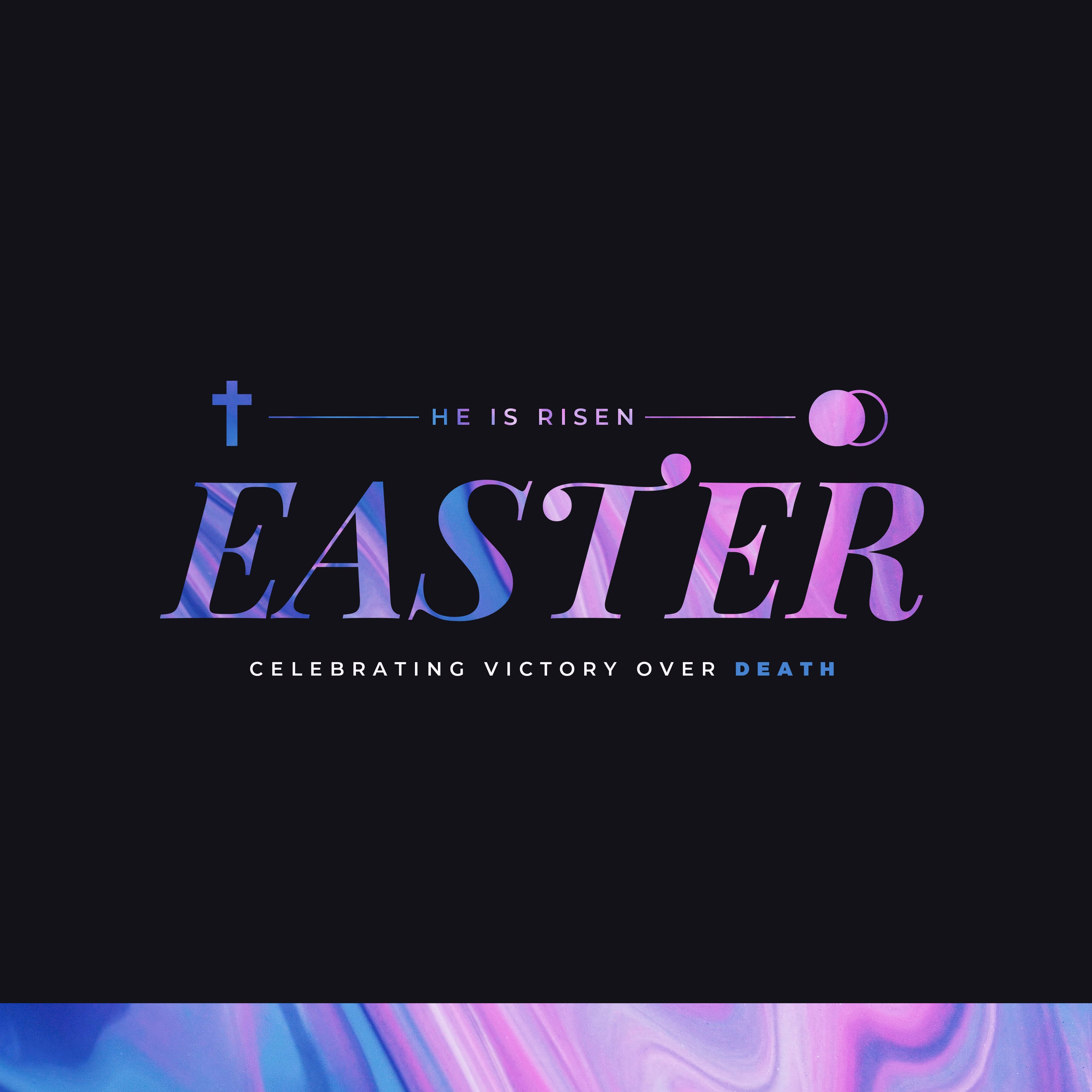 Easter Victory Social Still | Shift Worship
