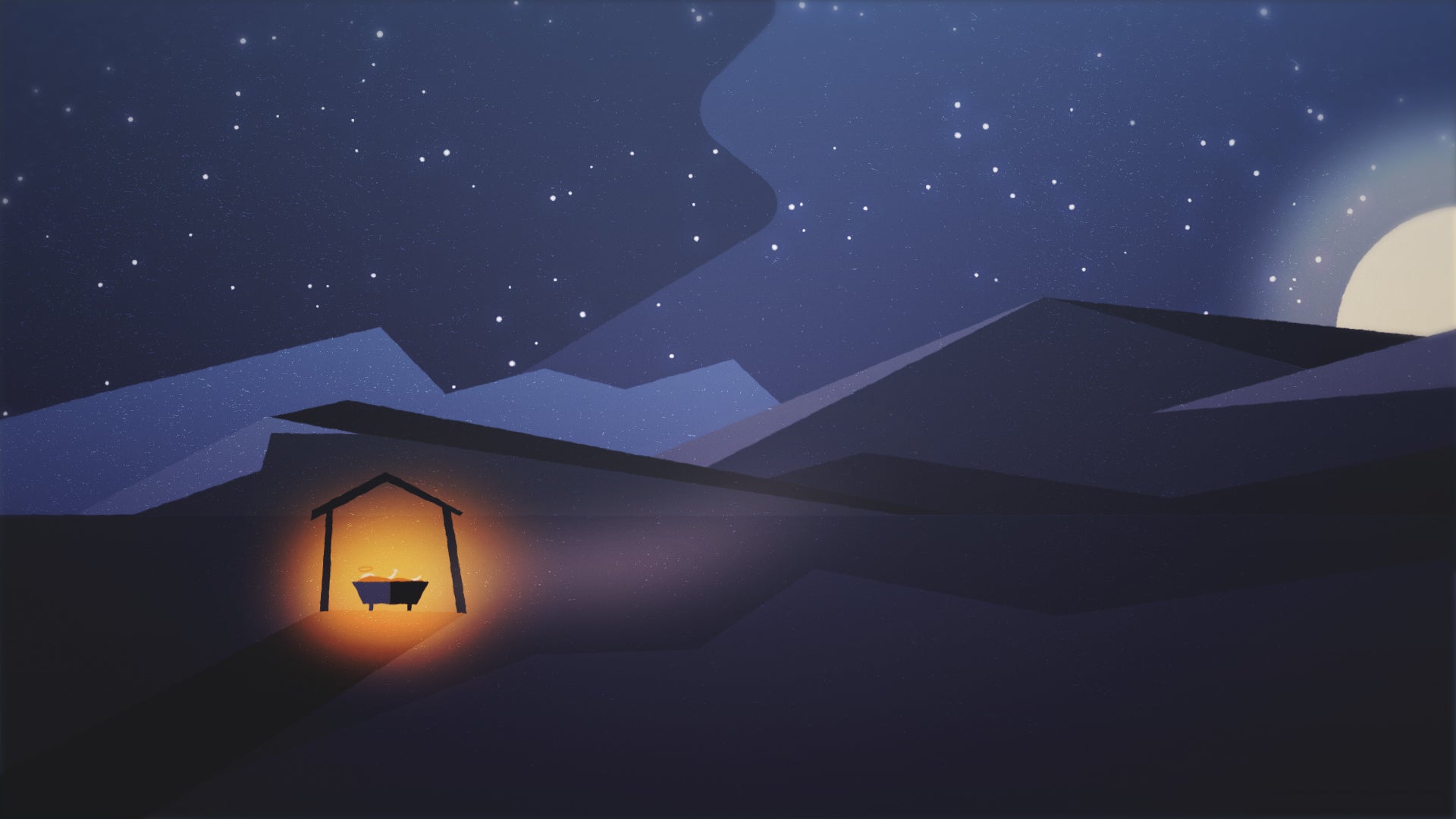 Christmas Night Manger Still | Shift Worship