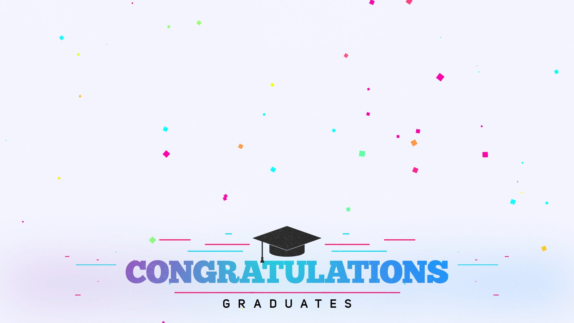 Colorful Graduation Title Bottom Still | Shift Worship