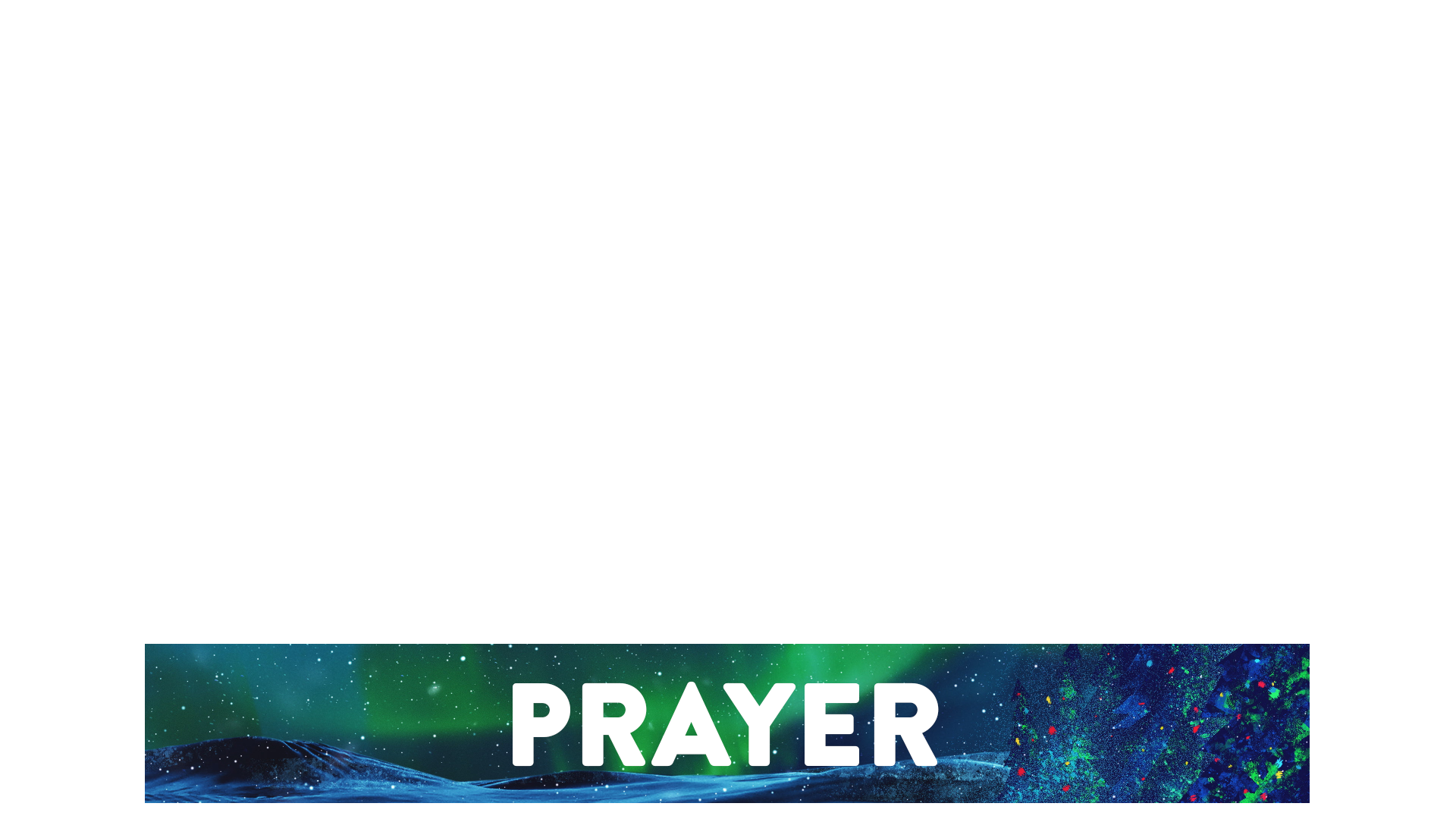 Glorious Christmas Lower Third Prayer | Shift Worship