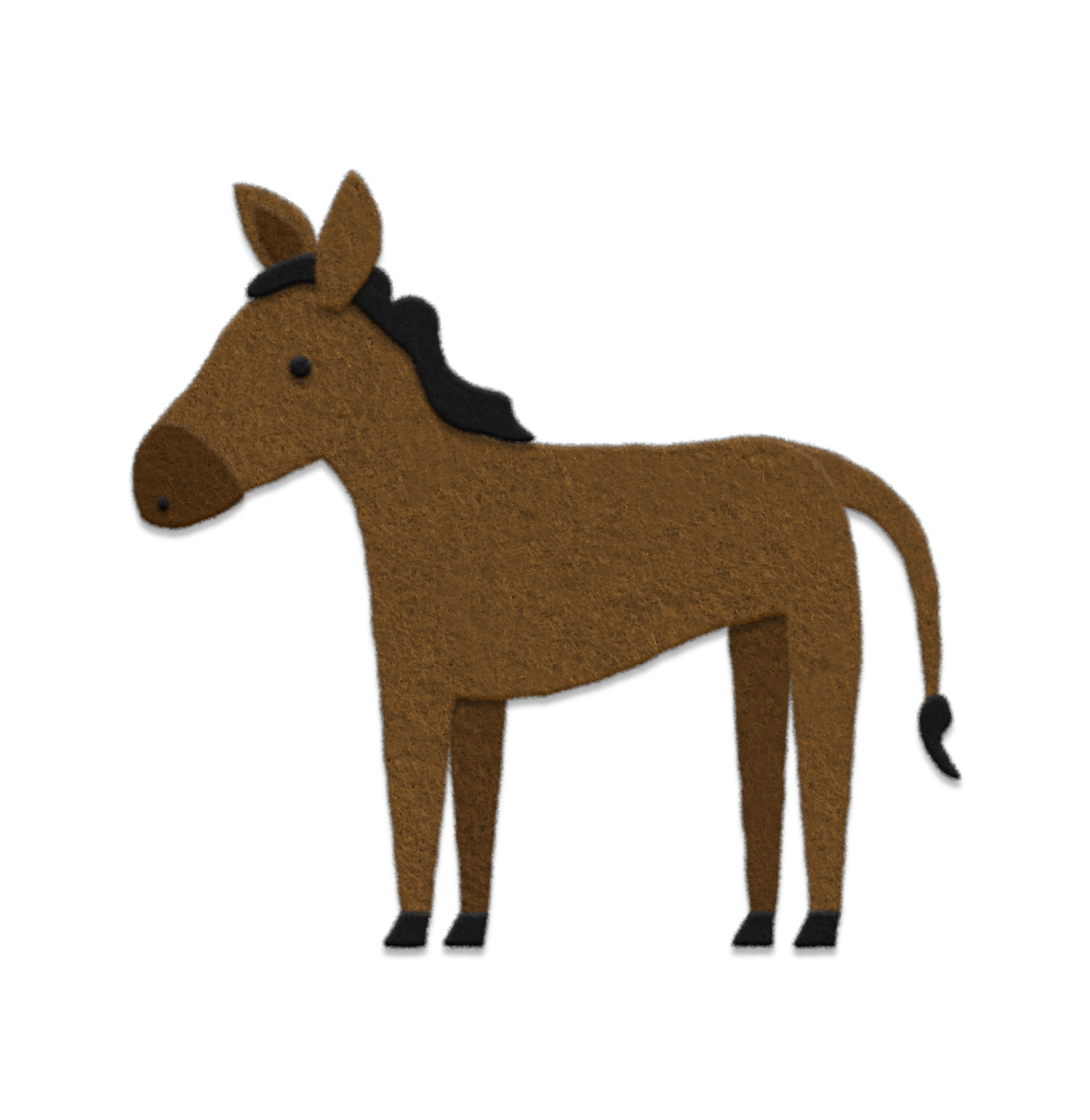 Palm Sunday Flannelgraph Colt Still | Shift Worship