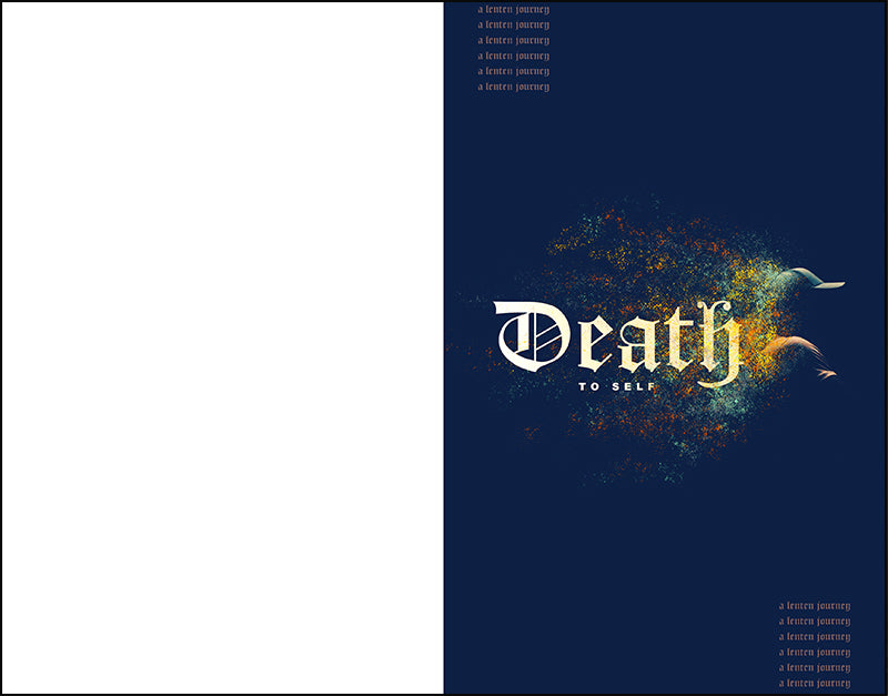 Death to Self Bulletin Printable | Shift Worship