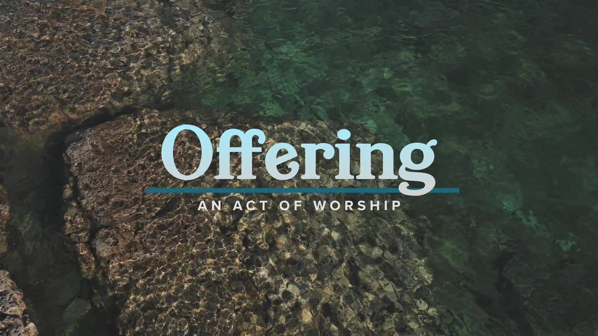 Northern Shores Offering Motion | Shift Worship