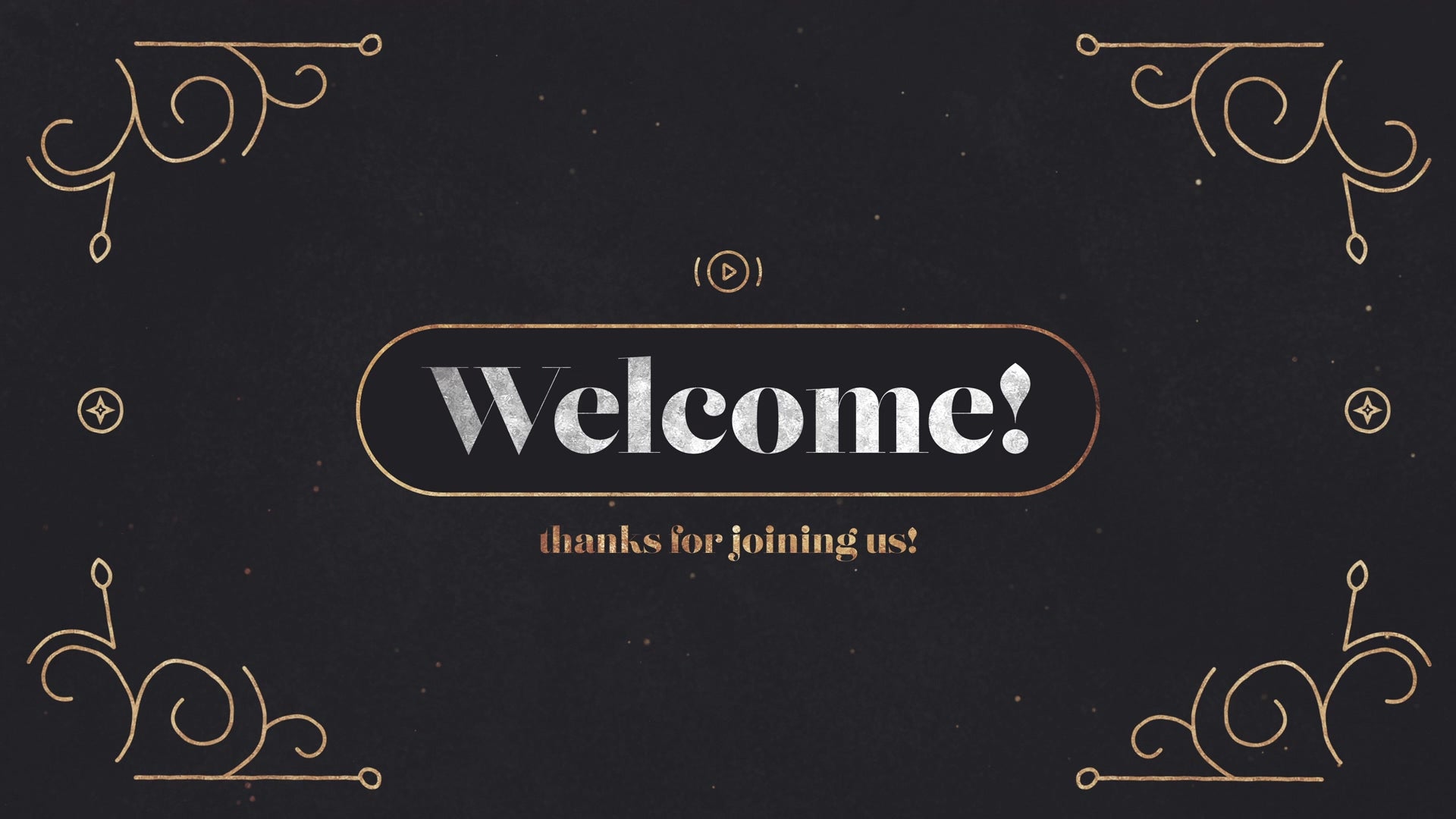 Advent Glitter Welcome Stream Still | Shift Worship