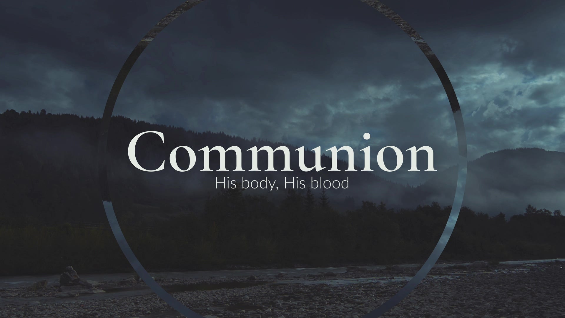 Misty Mountain Communion Still | Shift Worship