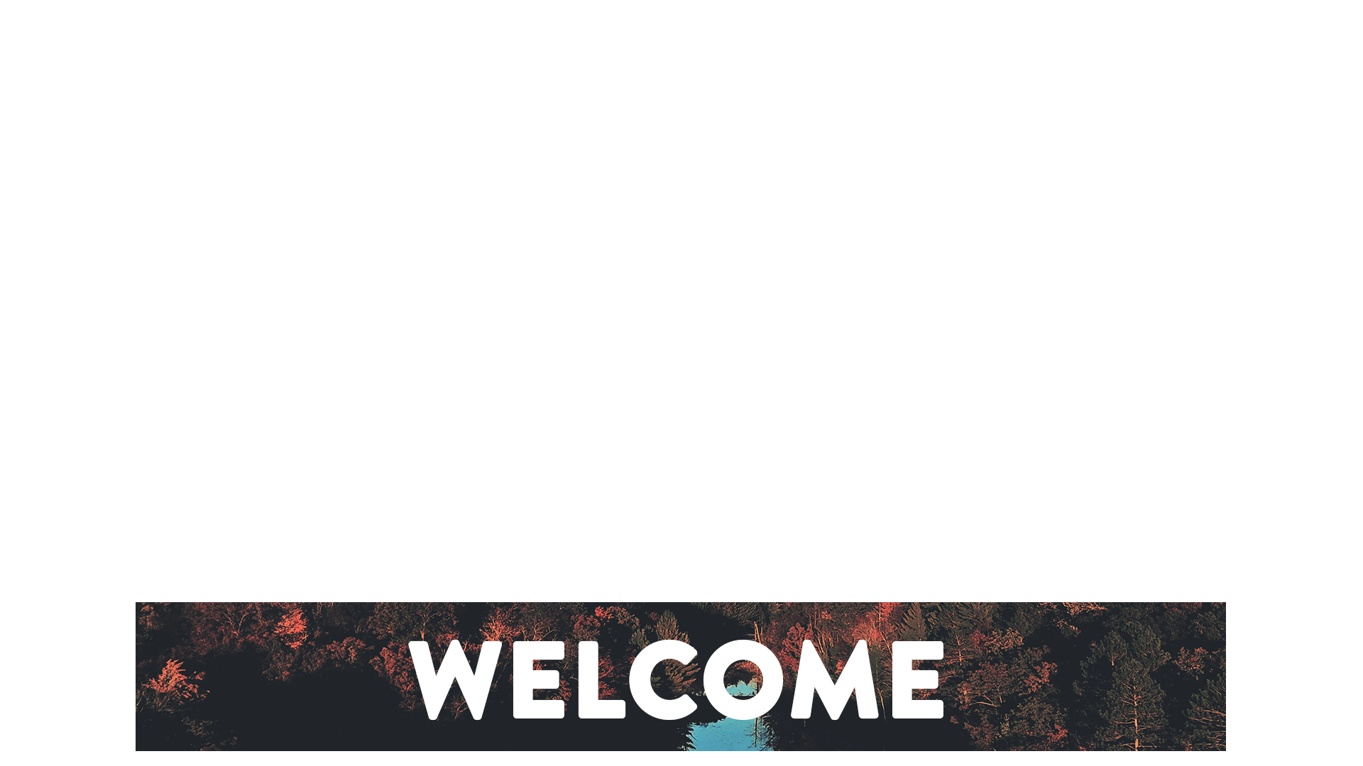 Foliage Remixed Lower Third Welcome | Transparent Text Layer | – Shift ...
