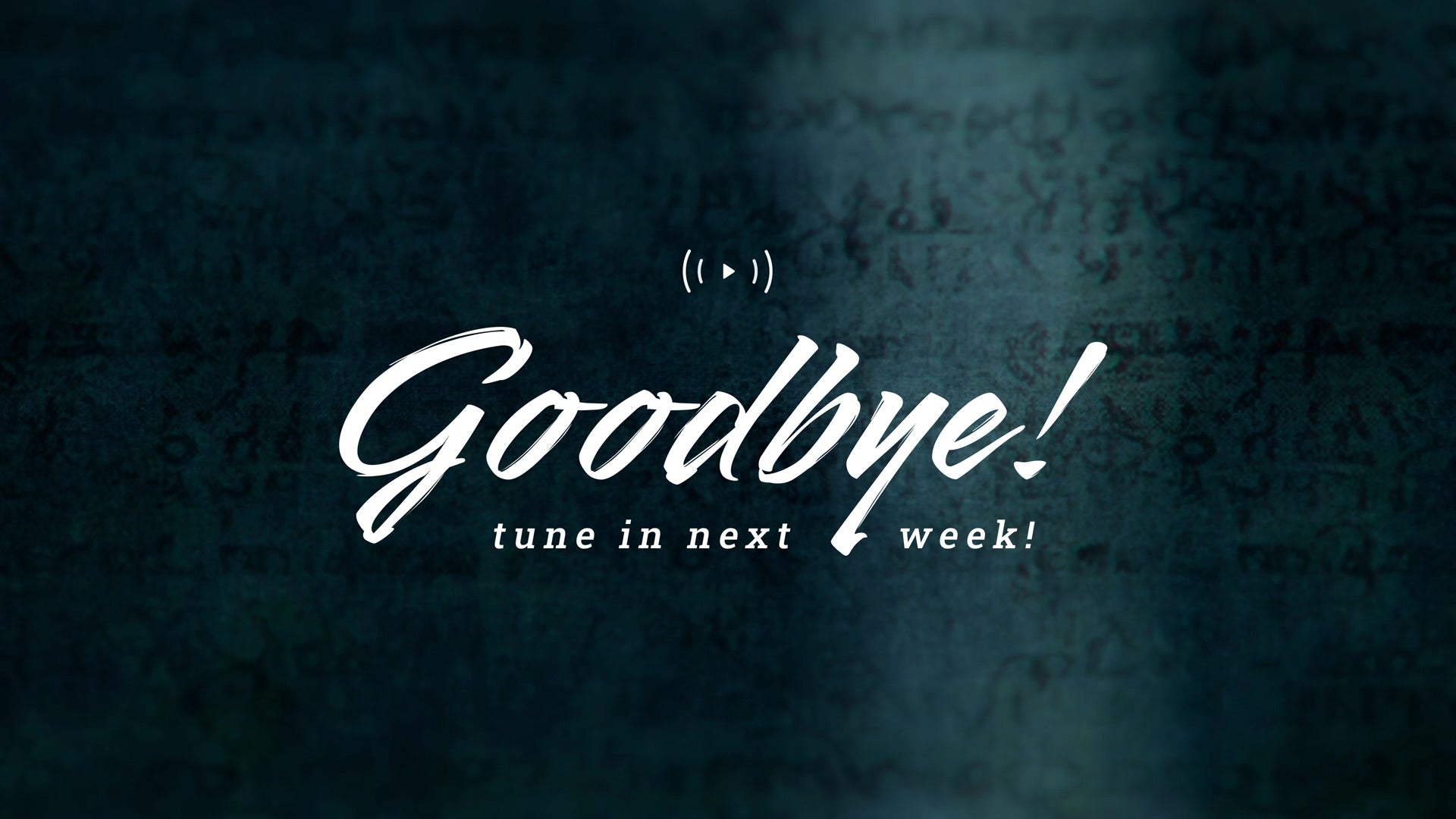 Ancient Words Exit Stream Motion | Shift Worship