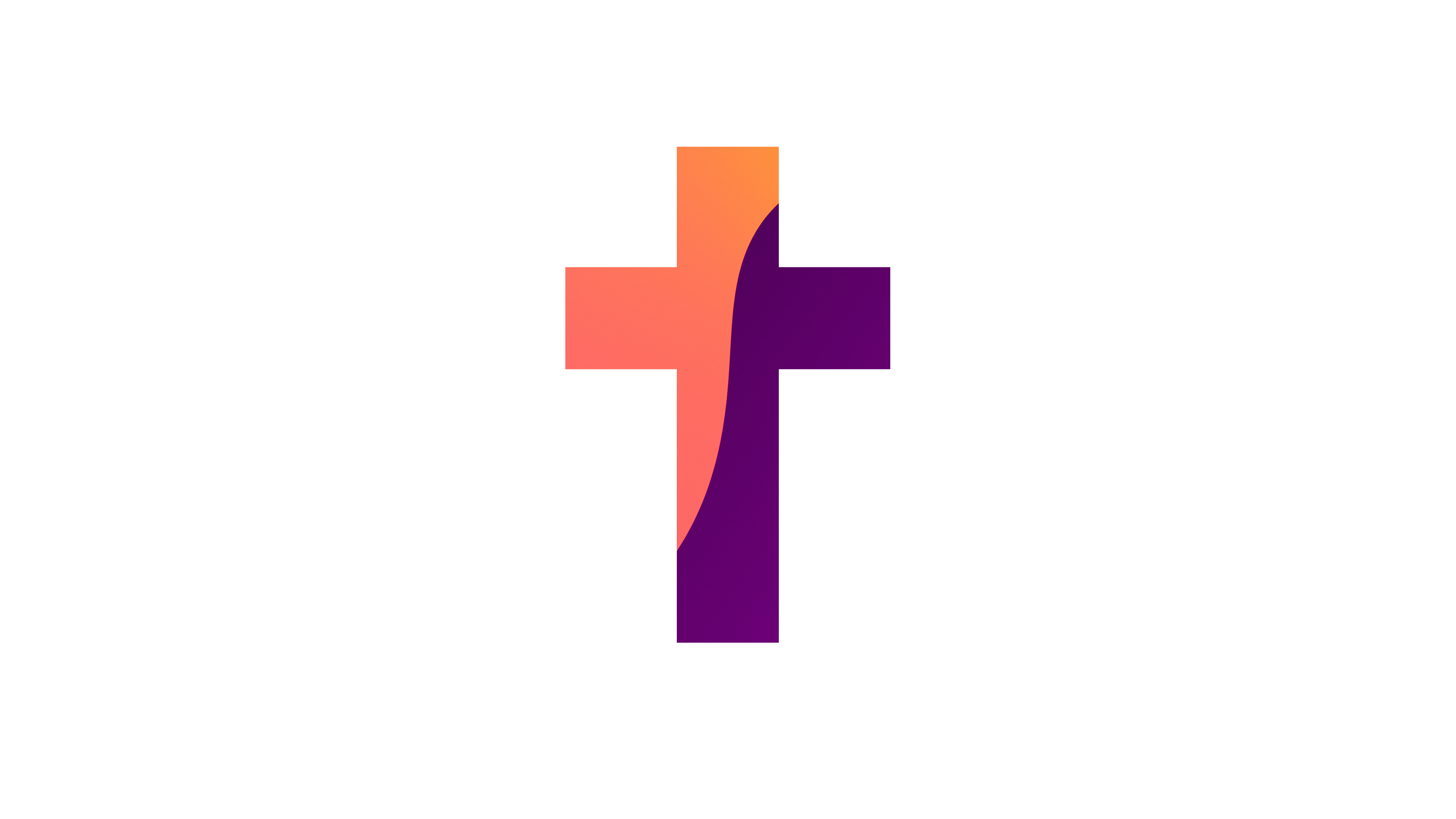Vibrant Gradients Cross Still | Shift Worship