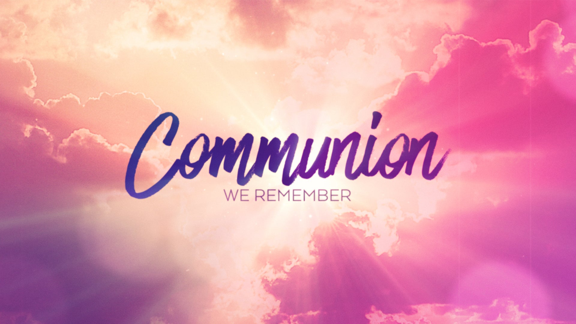 Resurrection Words Communion Motion | Shift Worship