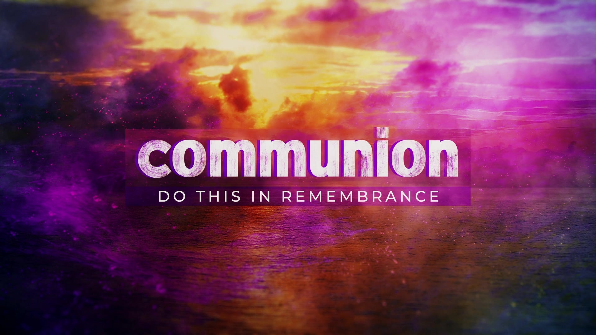 Vivid Nature Communion Still | Shift Worship