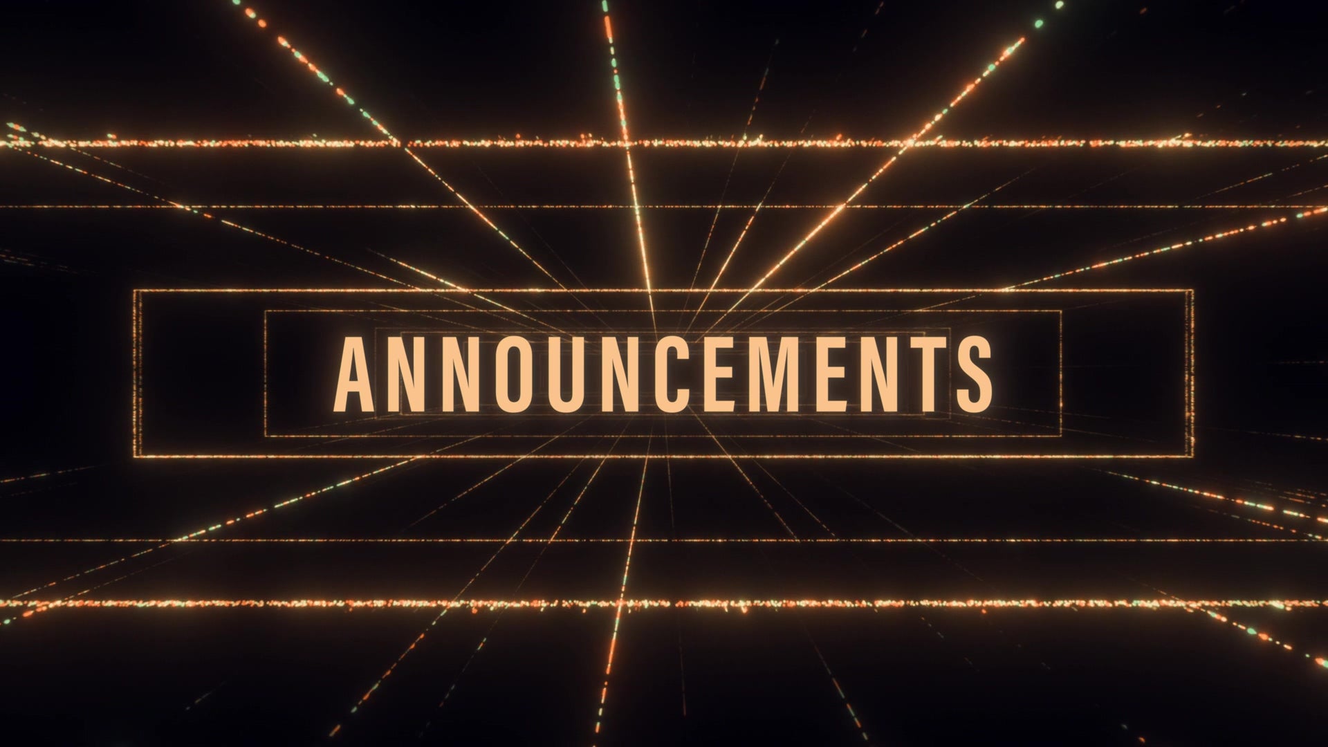 Myk Sequence Announcements | Motion | – Shift Worship