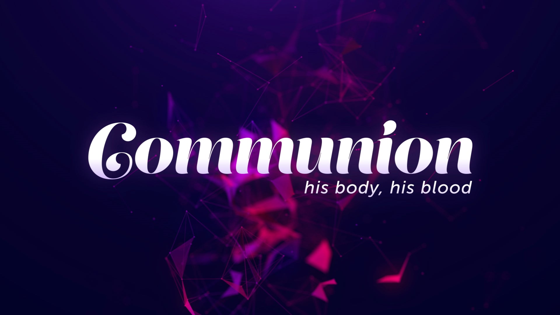 Network Communion Motion | Shift Worship