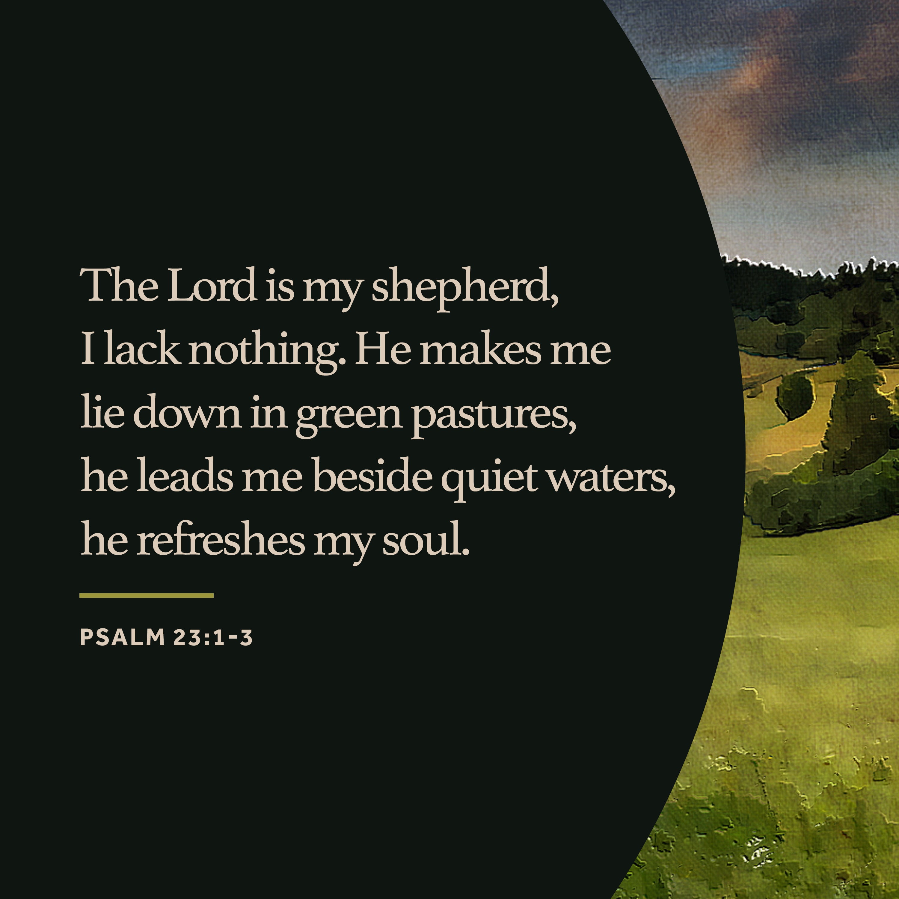 Psalm 23:1-3 Still | Shift Worship