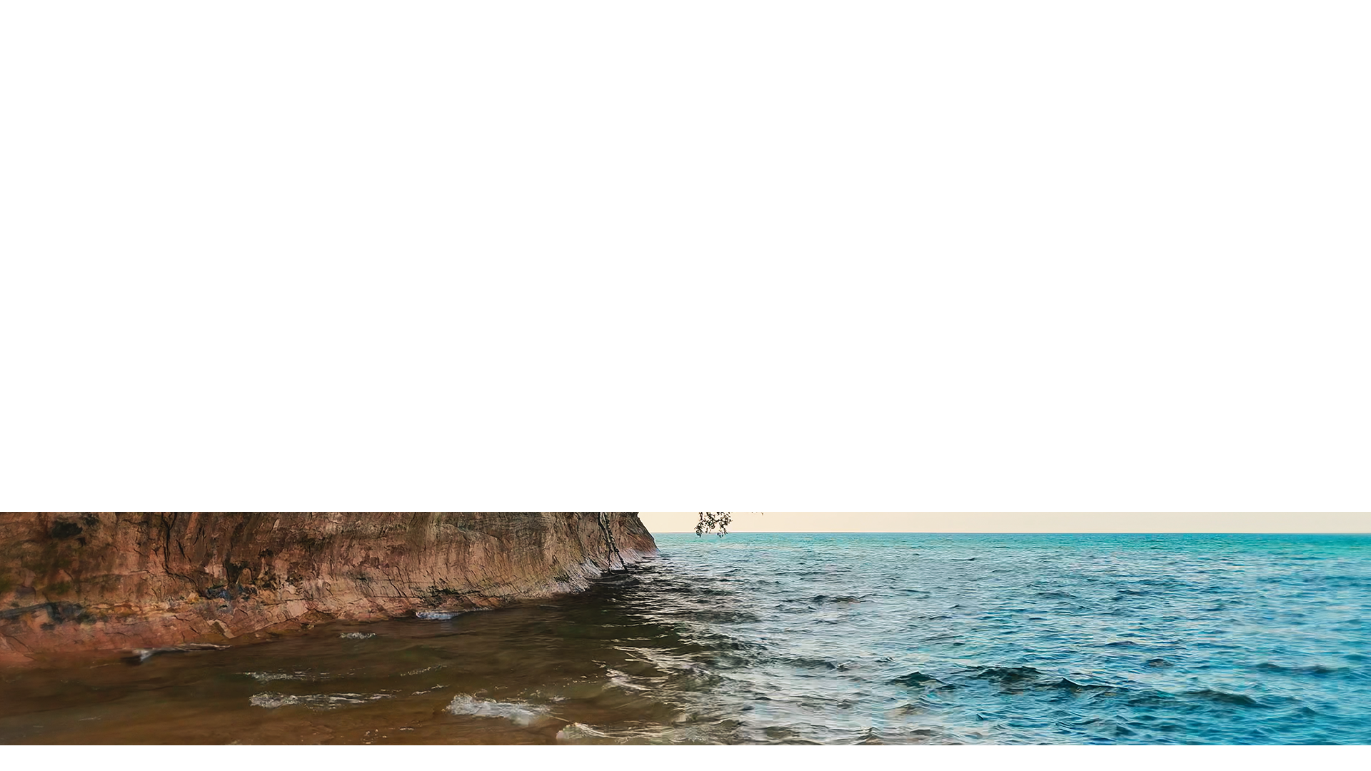 Pictured Rocks Lower Third 5 | Transparent Text Layer | – Shift Worship