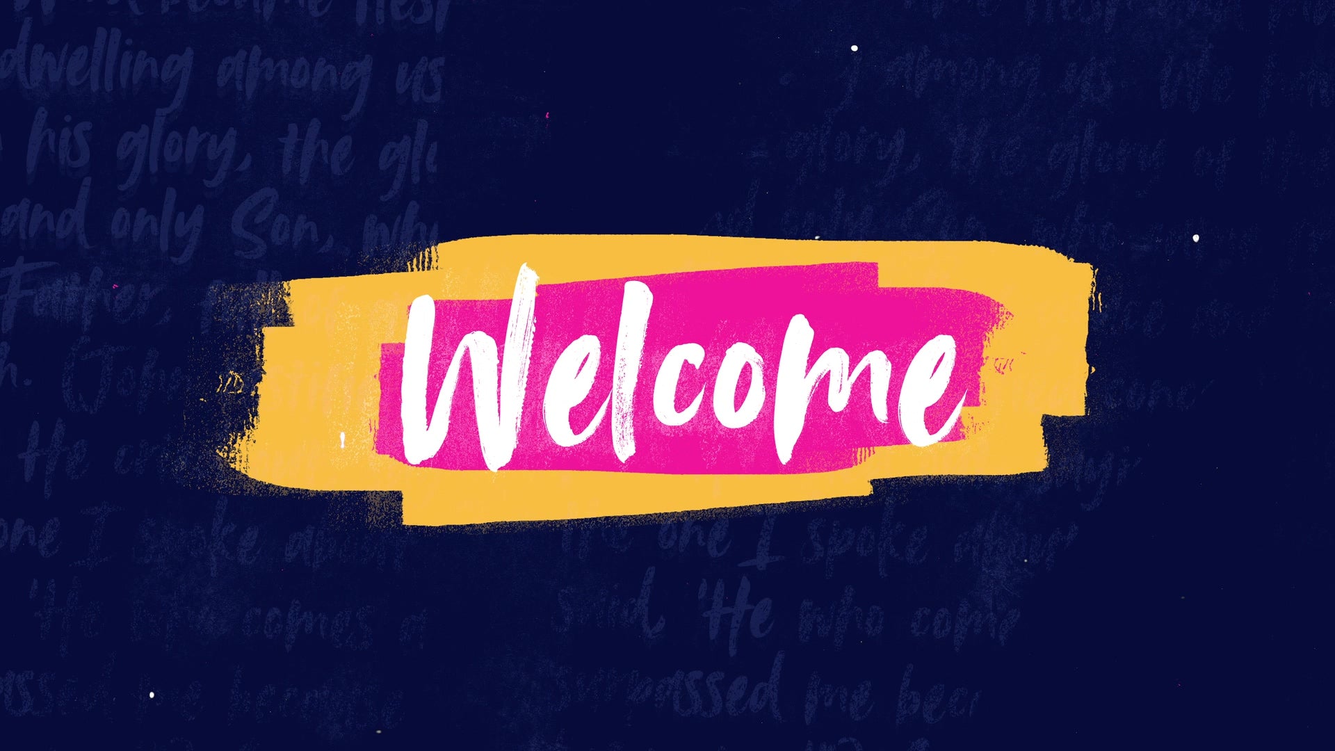 Bright Patches Welcome Motion | Shift Worship