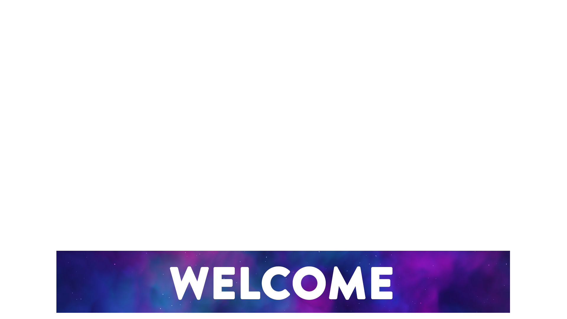 Glitter Fog Lower Third Welcome Still | Shift Worship