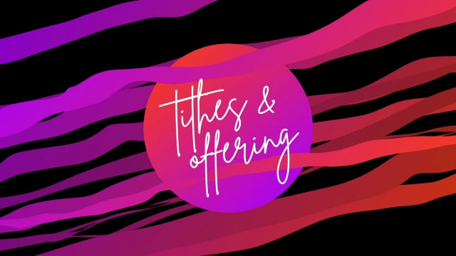 Colorwave Gradient Tithe Motion | Shift Worship