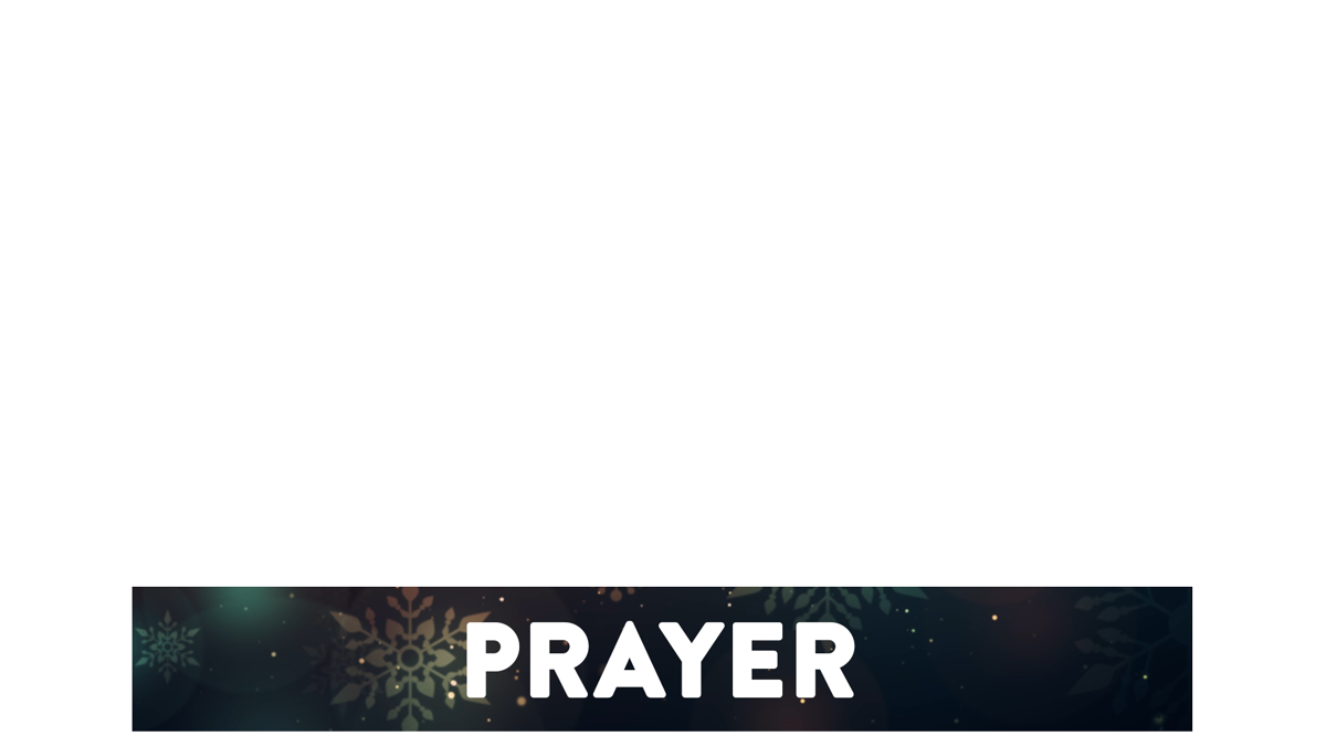 Vintage Christmas Lower Third Prayer Transparency | Product Type ...