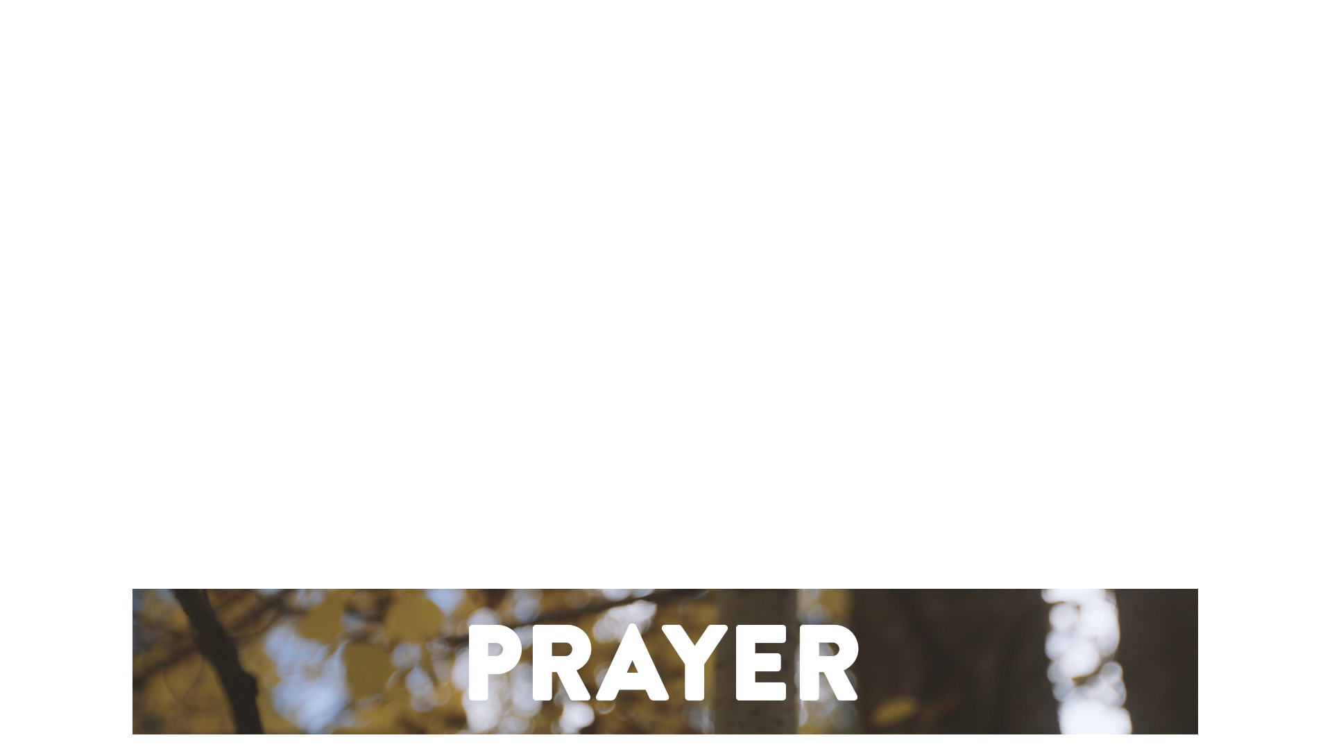 Mountain Hike Lower Third Prayer Still | Shift Worship
