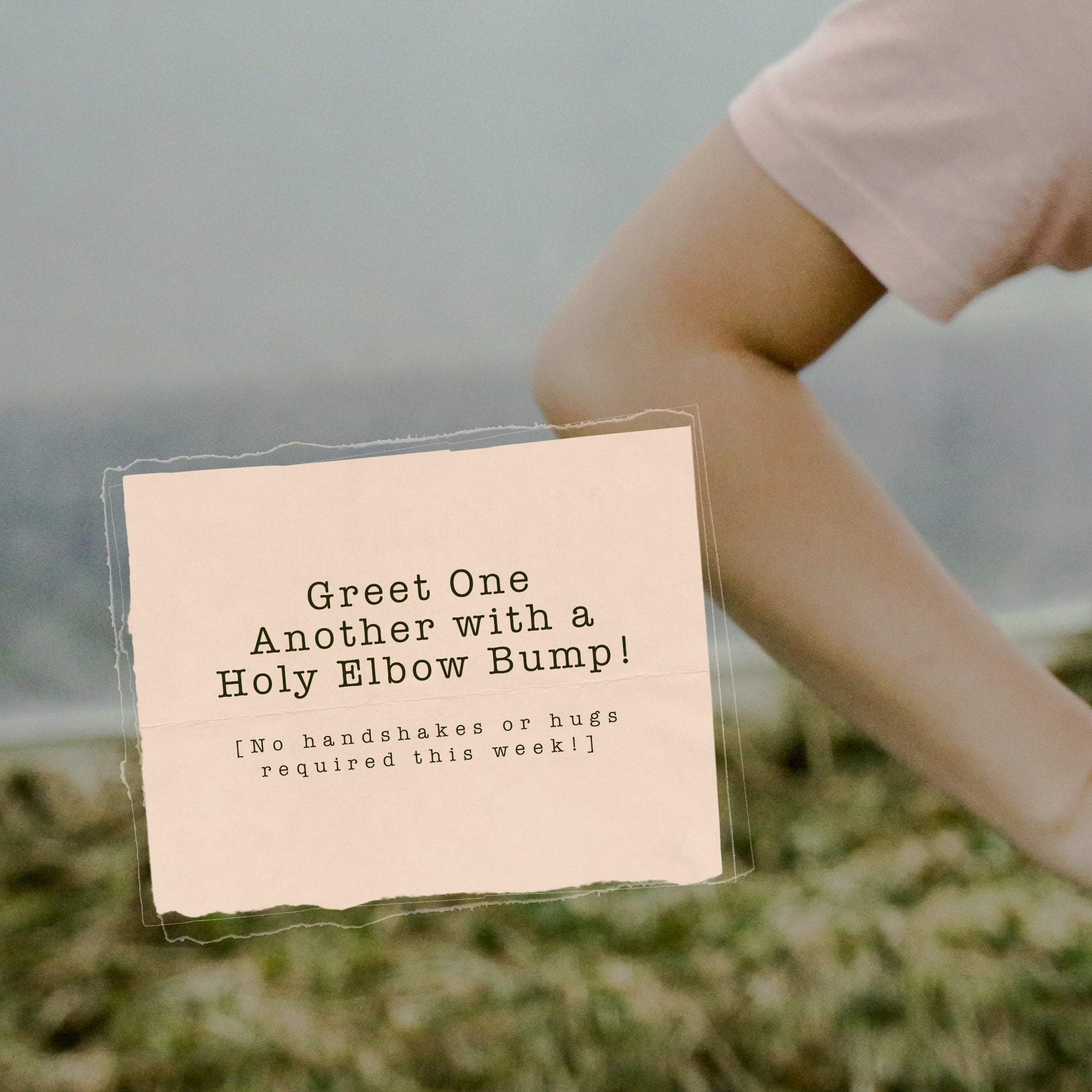 Holy Elbow Bump Still | Shift Worship