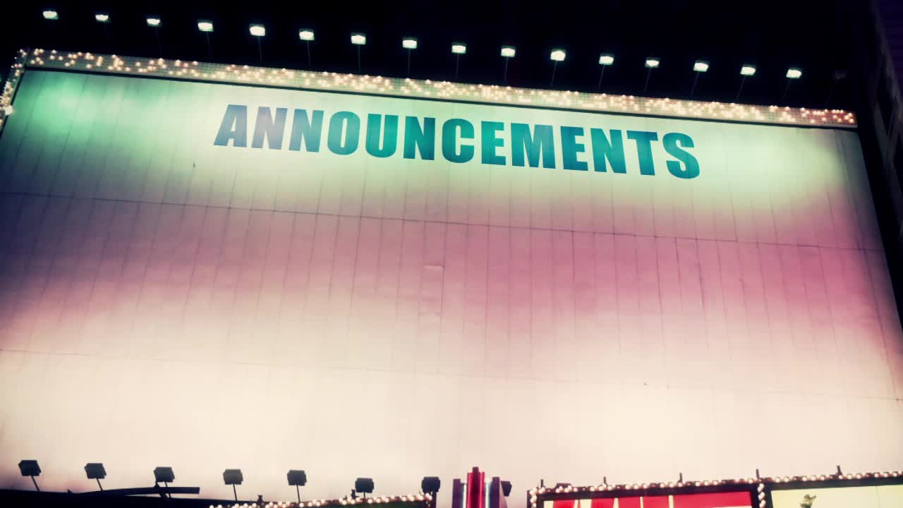 Billboard Announcement Motion | Shift Worship