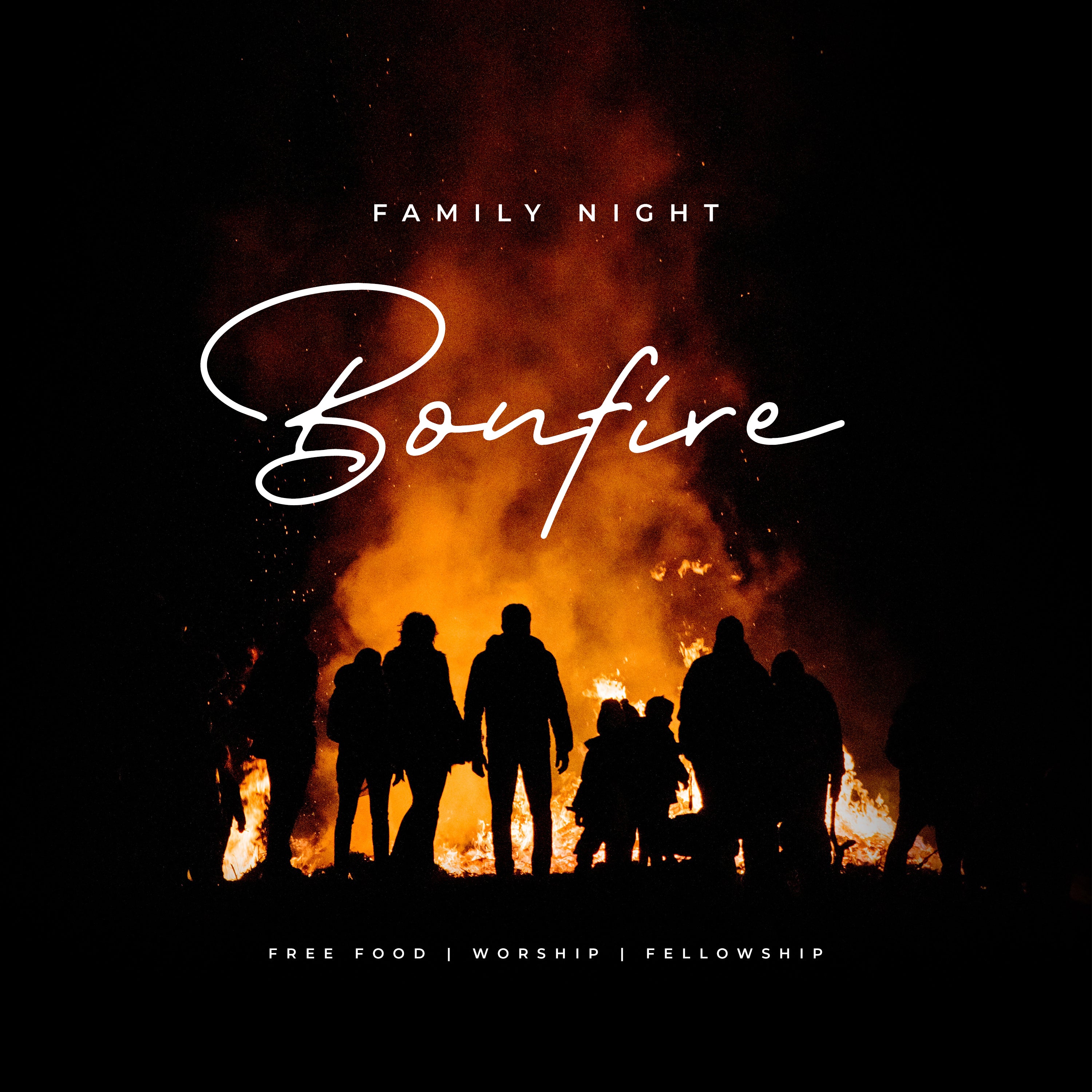 Family Night Bonfire Still | Shift Worship