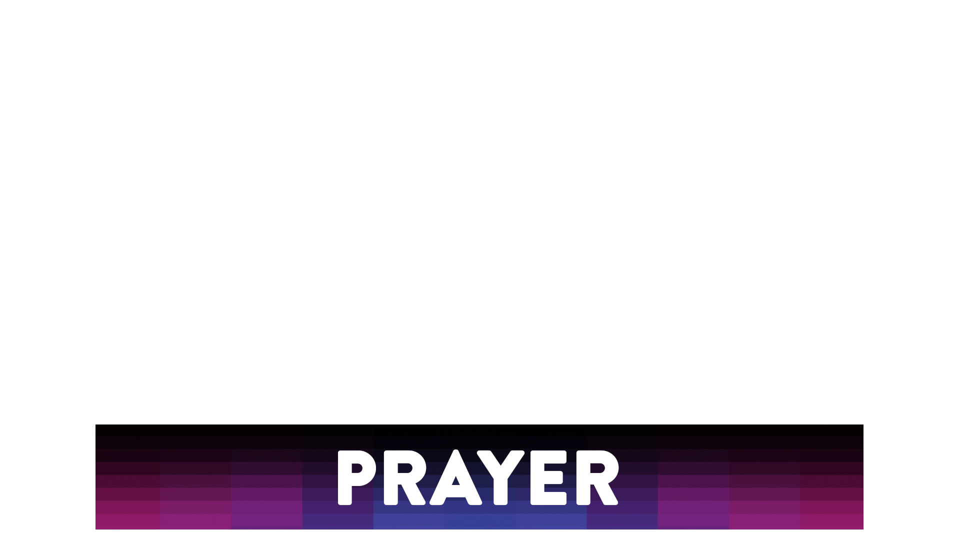 Chromatic Lower Third Prayer Still | Shift Worship