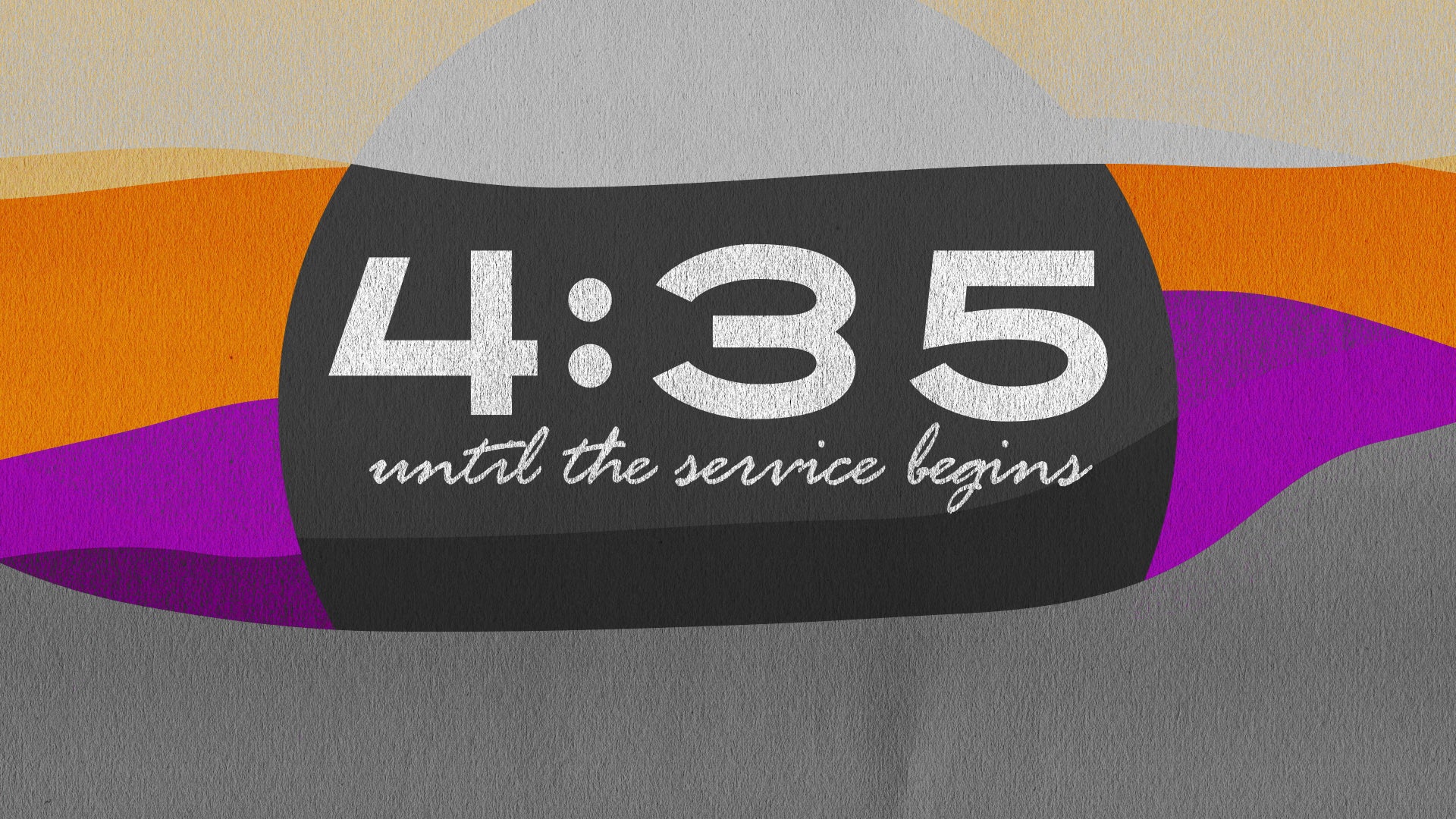 Autumn Paper Waves Countdown | Video | Shift Worship