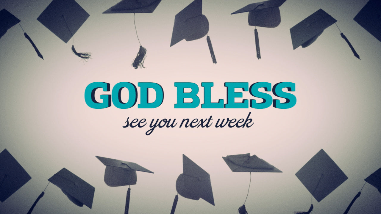 Graduation Honors Closing Still | Shift Worship