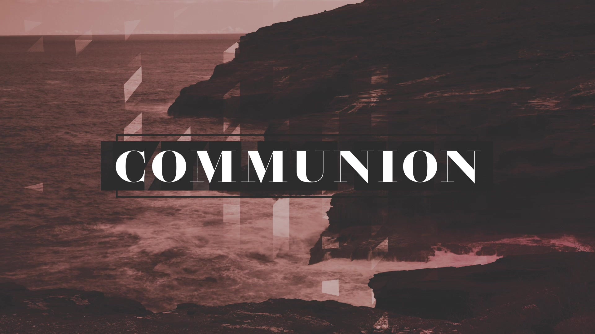 Ocean Shore Communion Still | Shift Worship